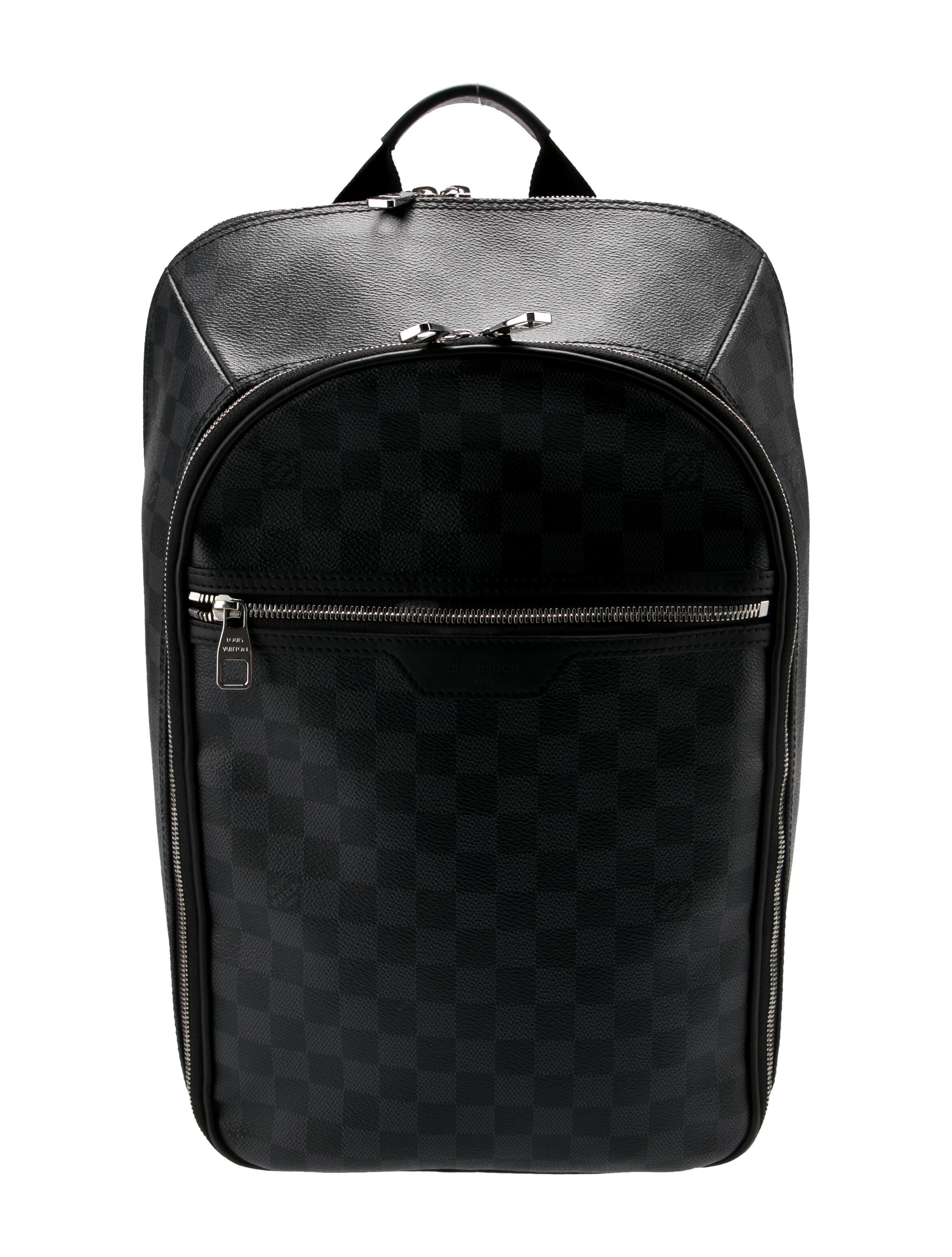 Louis Vuitton Damier Graphite Michael Backpack - Black Backpacks, Bags ...