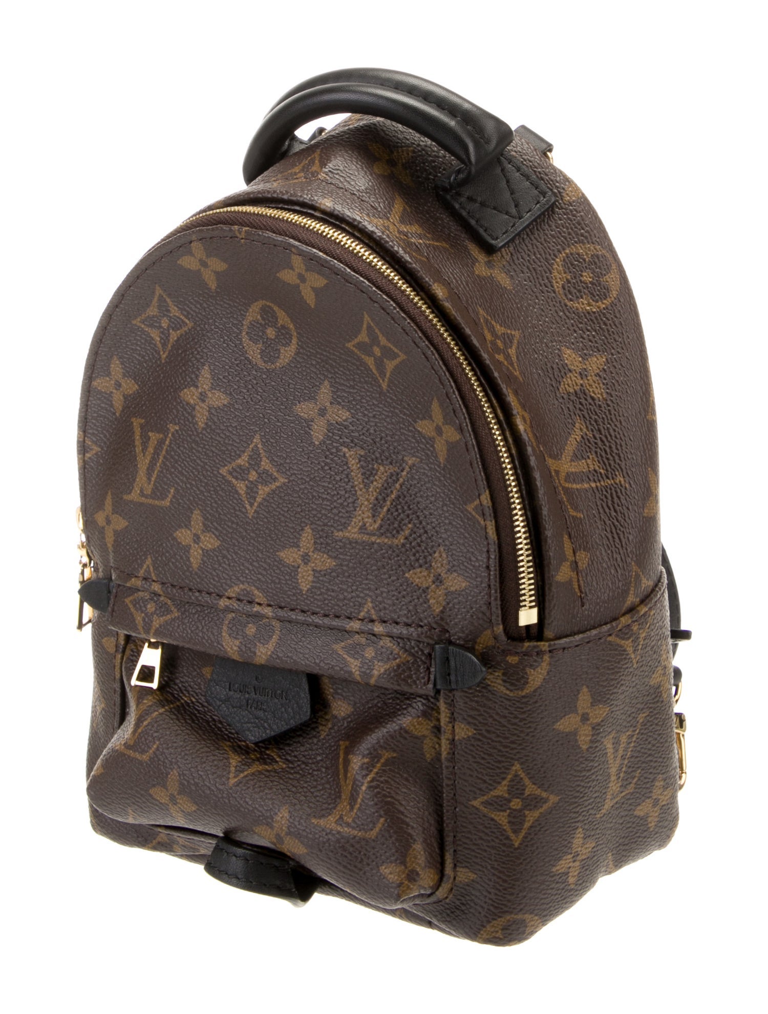 Louis Vuitton Monogram Mini Palm Springs - Brown Backpacks, Handbags ...