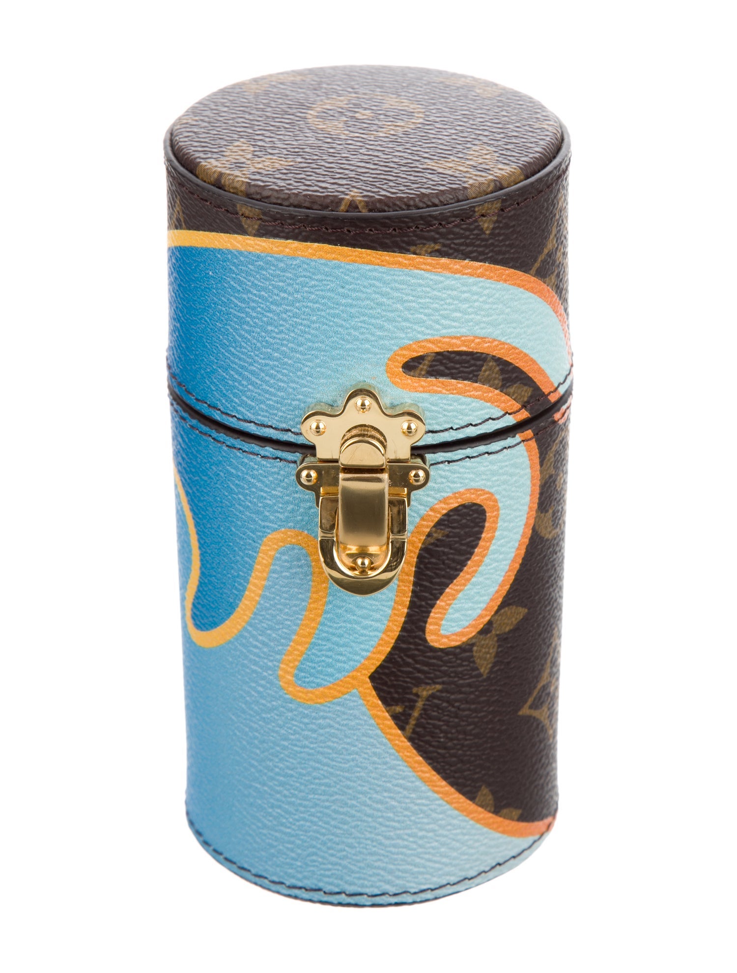 Louis Vuitton 2019 Monogram 100ML Perfume Travel Case - Brown Travel ...