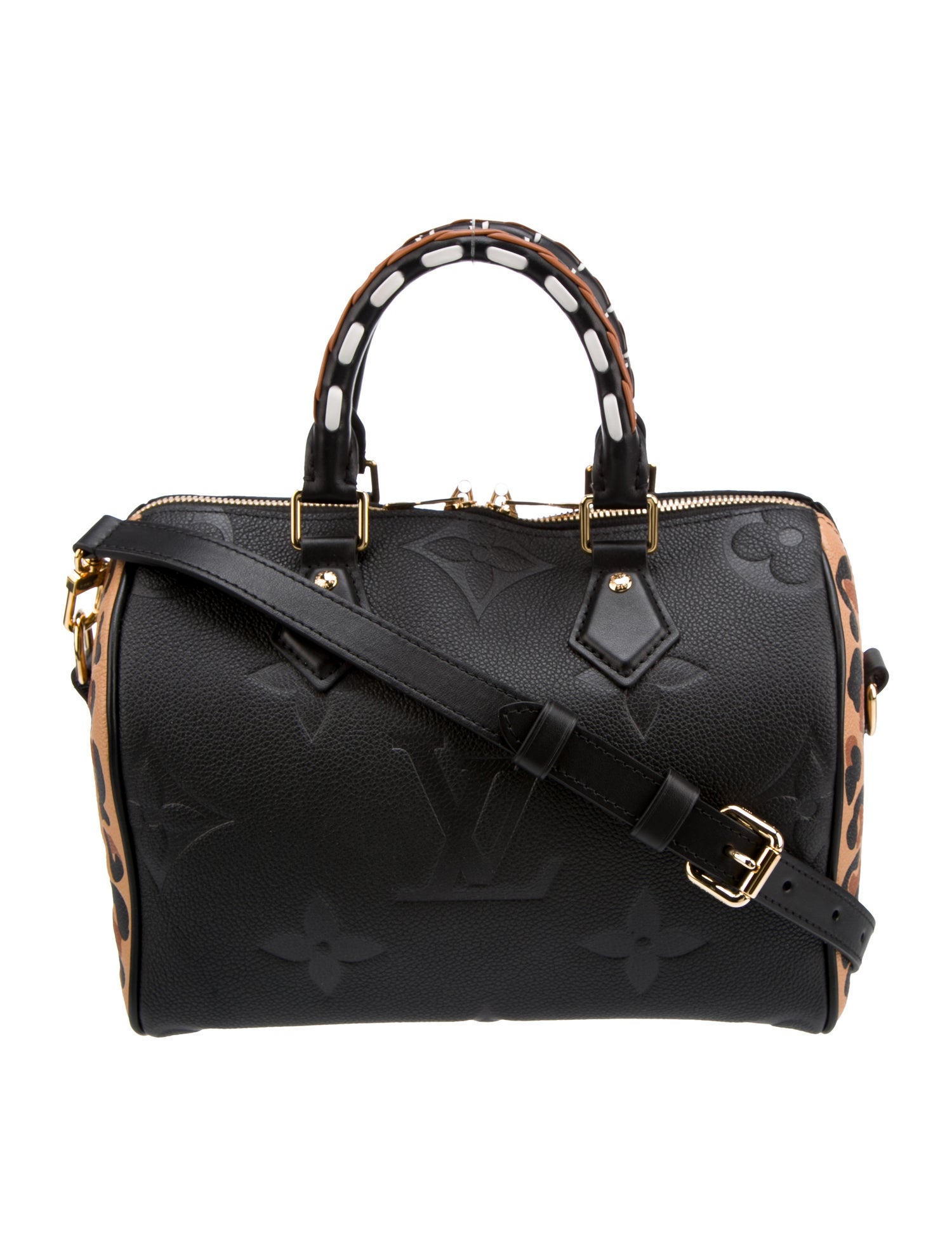 Louis Vuitton Monogram Giant Wild at Heart Speedy Bandouliere 25 ...