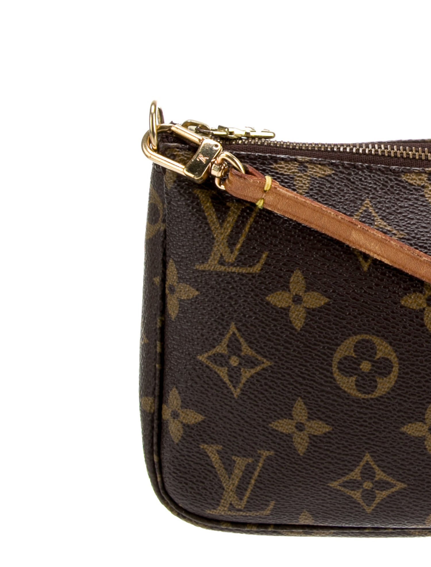 Louis Vuitton Monogram Pochette Milla MM - Brown Mini Bags, Handbags ...