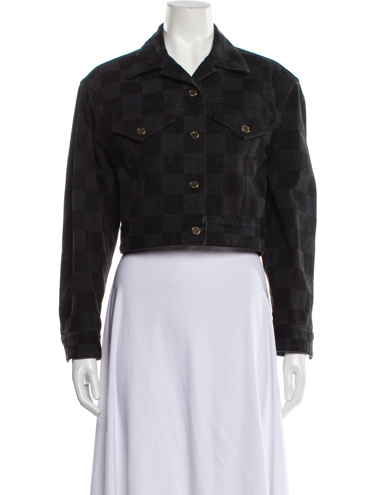 Louis Vuitton Denim Jacket - Black Jackets, Clothing - LOU870054 | The ...