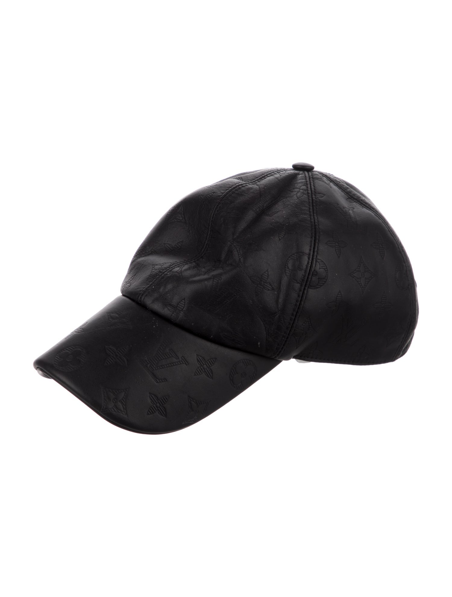 Louis Vuitton 2022 Monogram Shadow Cap - Black Hats, Accessories ...