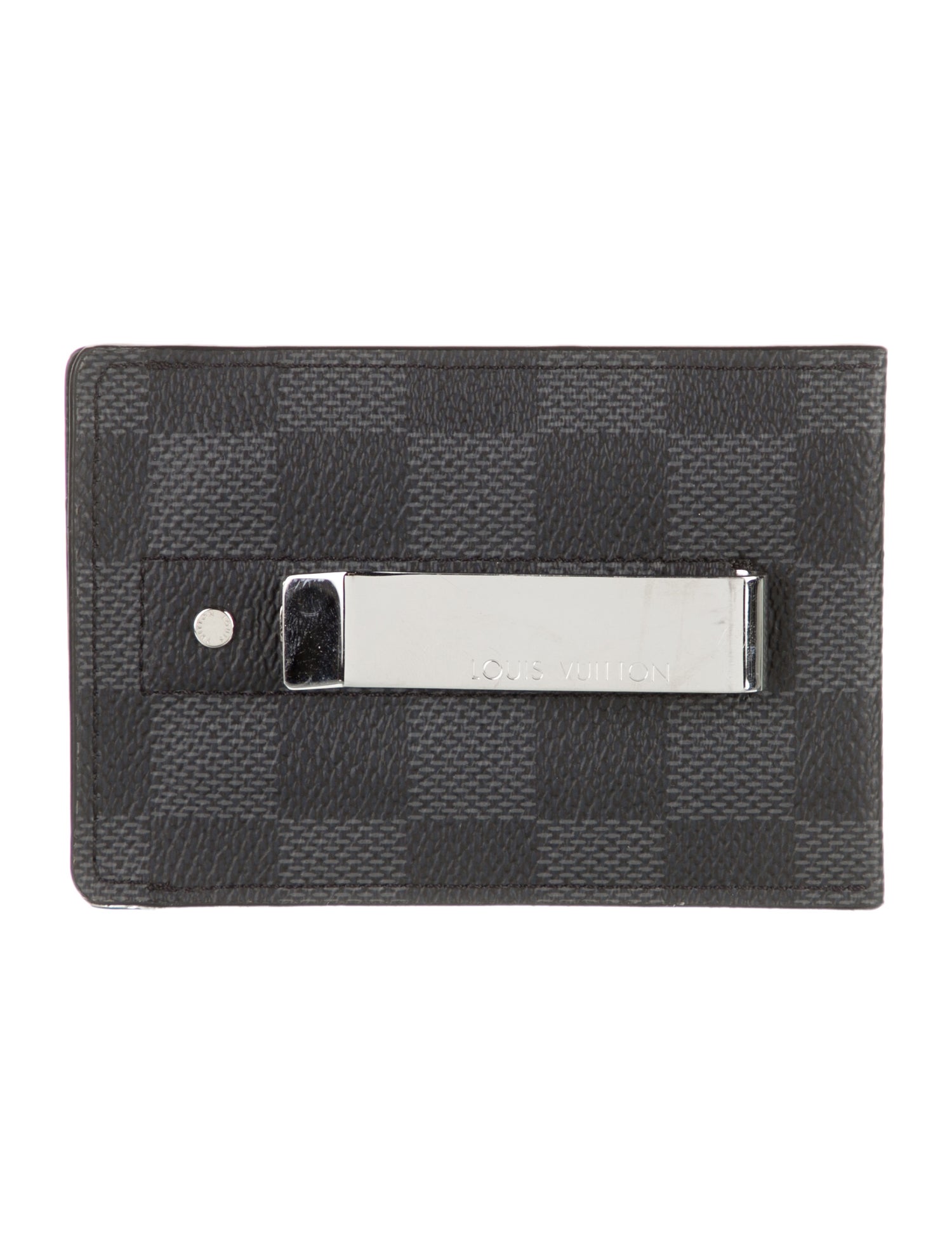 Louis Vuitton Damier Graphite Pattern Coated Canvas Multiple Wallet ...