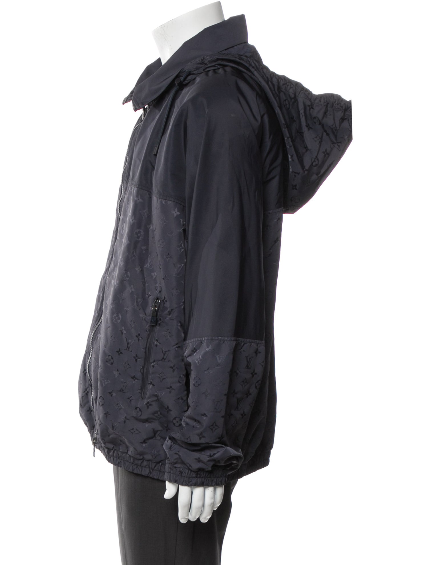 Louis Vuitton 2019 Reversible Monogram Windbreaker - Grey Outerwear ...