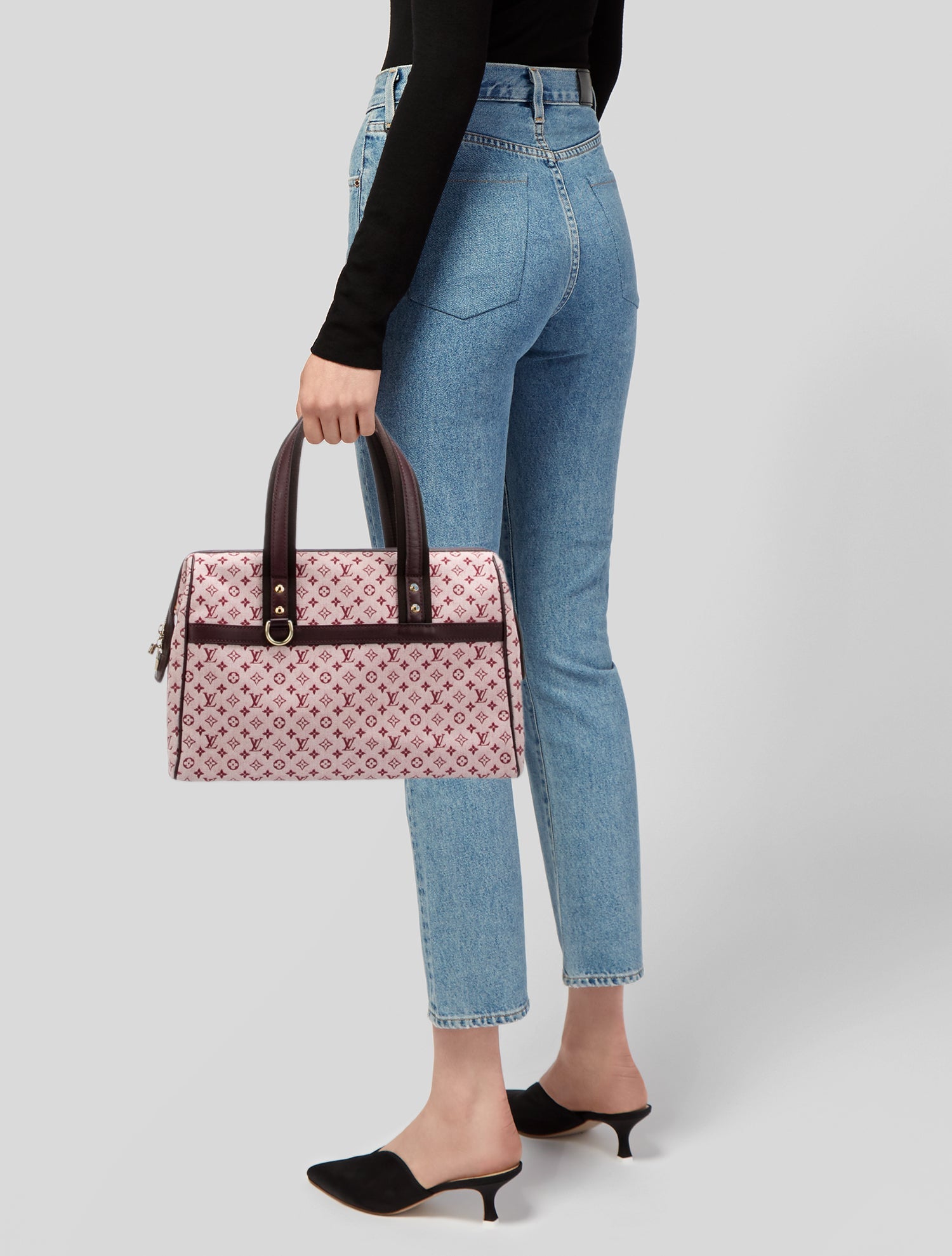 Louis Vuitton Monogram Mini Lin Alma Haut - Pink Handle Bags, Handbags ...