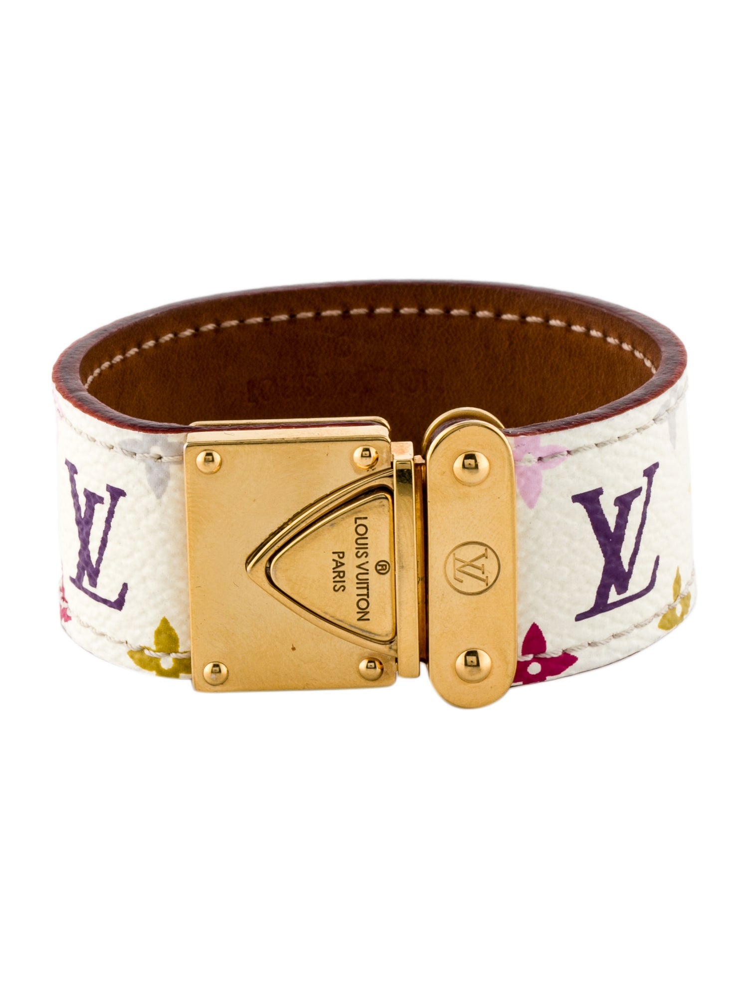 Louis Vuitton x Takashi Murakami Monogram Wrap Bracelet - Pink, Gold ...