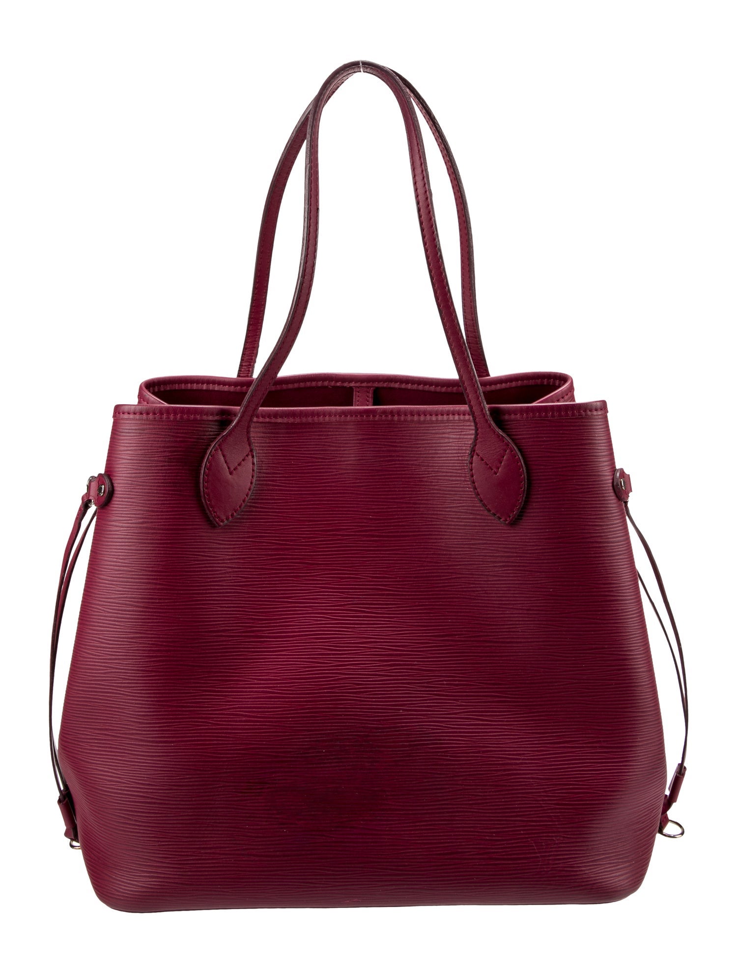 Louis Vuitton Epi Neverfull MM w/ Pouch - Red Totes, Handbags ...