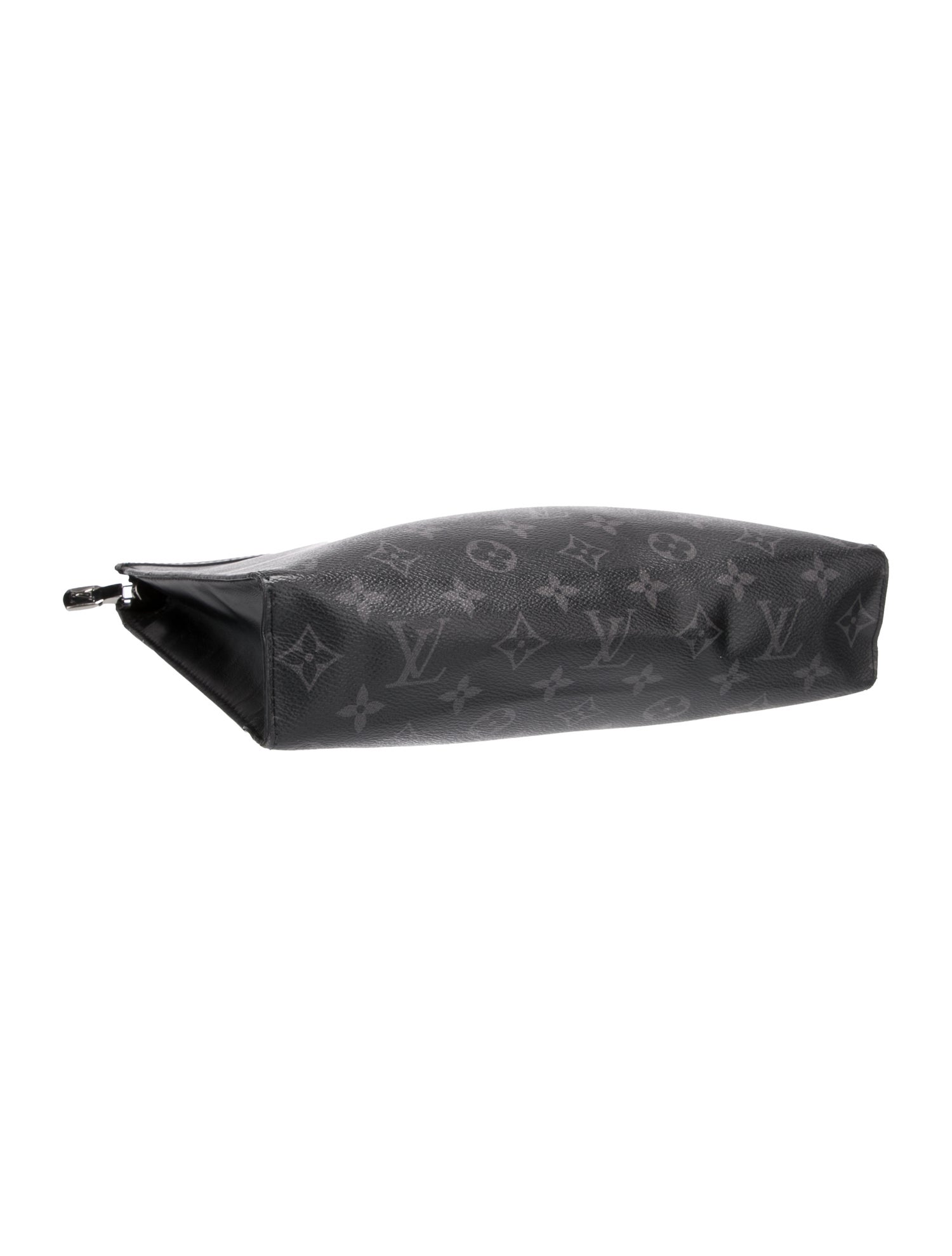 Louis Vuitton Monogram Eclipse Pochette Voyage MM - Black Portfolios ...