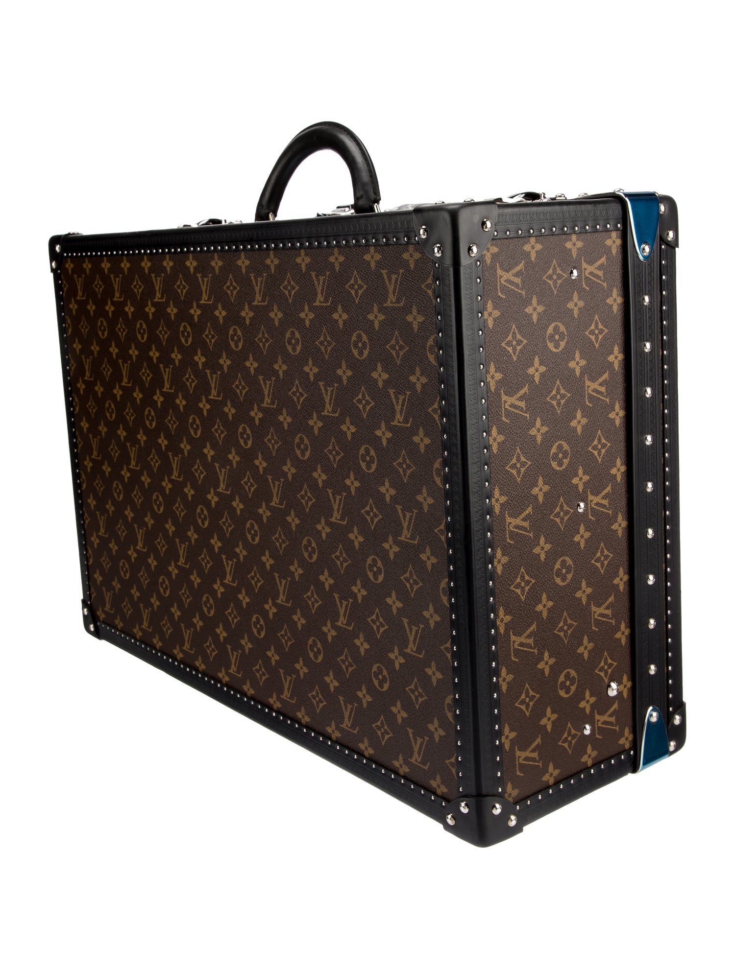 Louis Vuitton Monogram Alzer Trunk 60 w/ Tags - Brown Trunks & Steamers ...