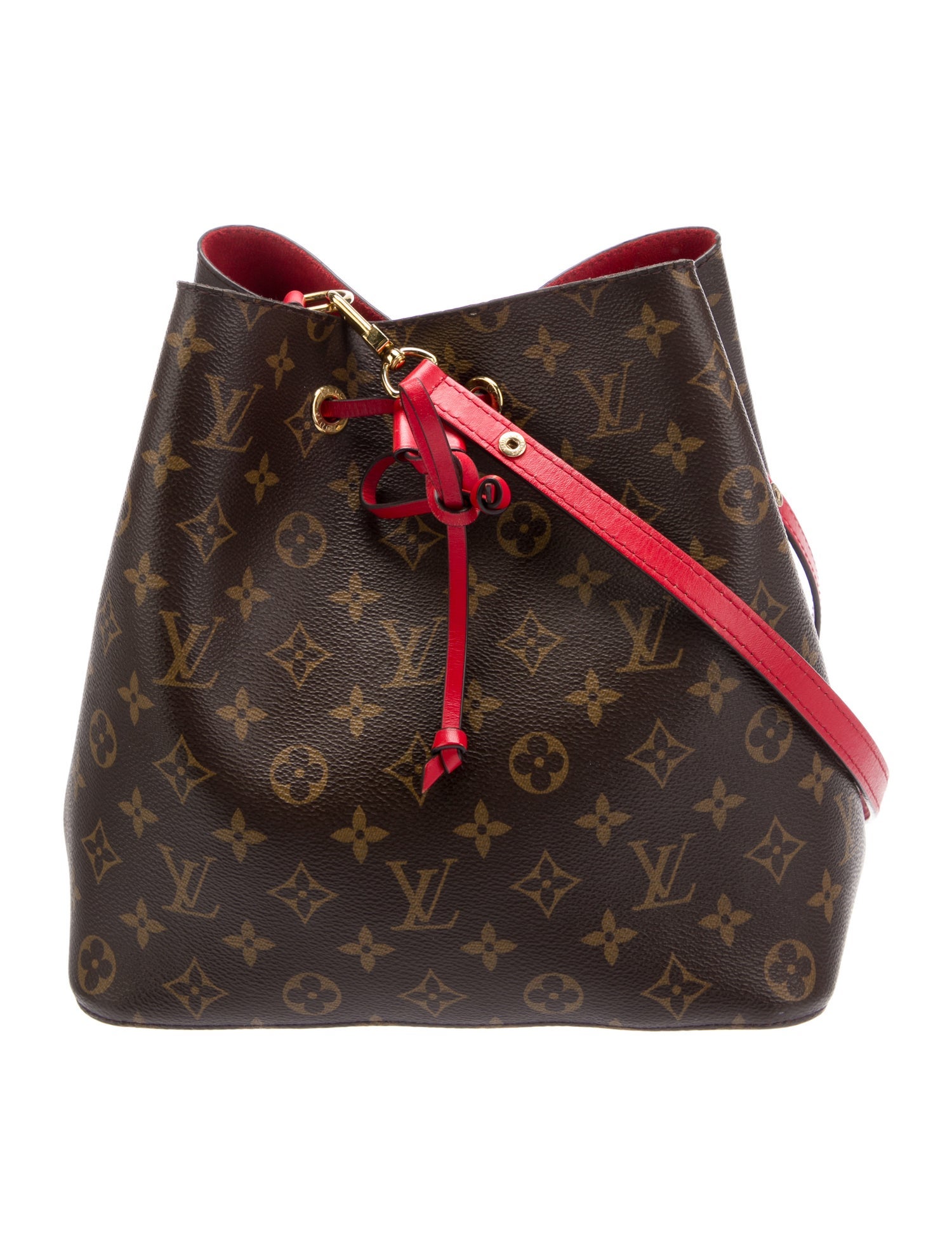 Louis Vuitton Monogram NeoNoe MM - Brown Bucket Bags, Handbags ...