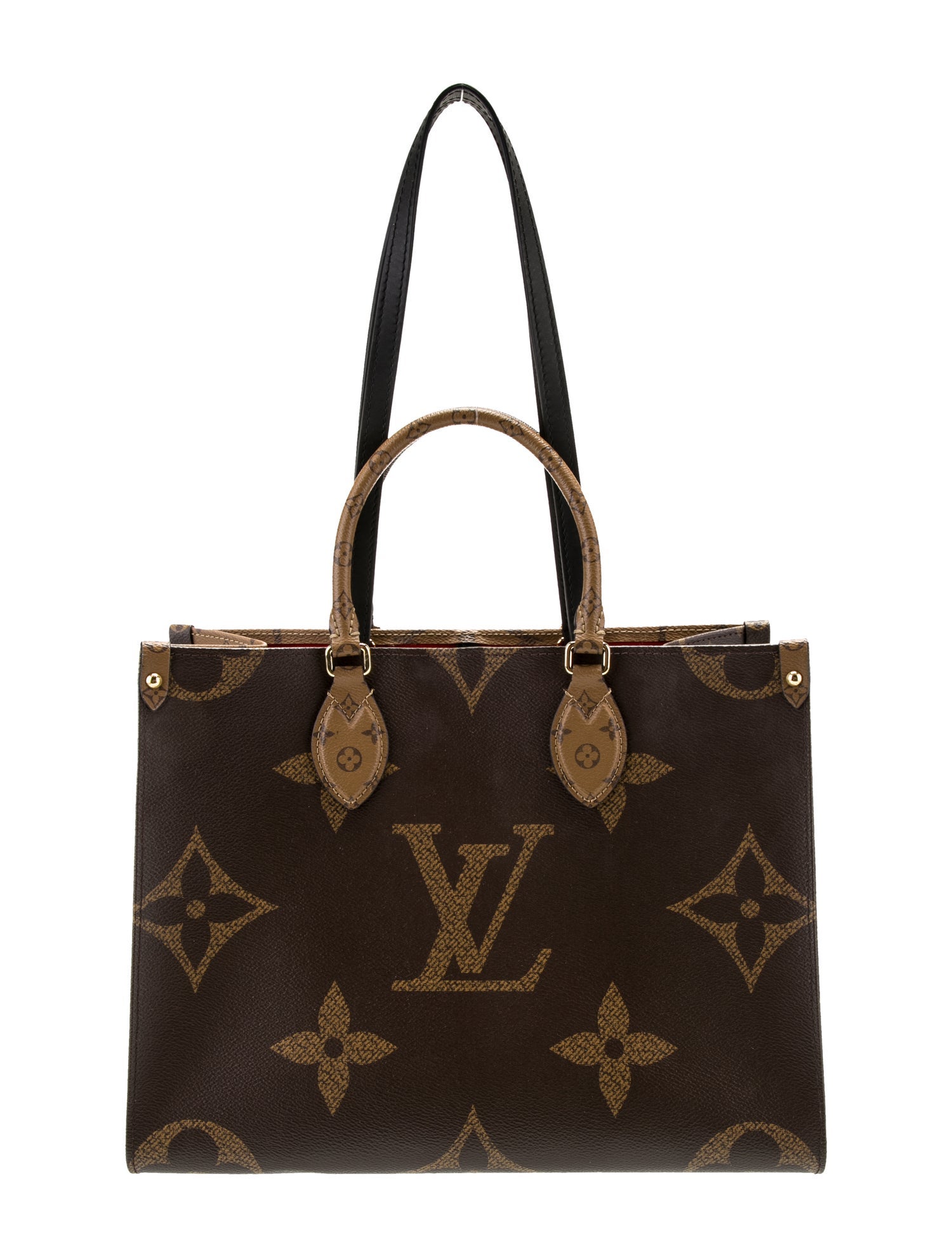 Louis Vuitton Monogram Reverse OnTheGo MM - Brown Shoulder Bags ...