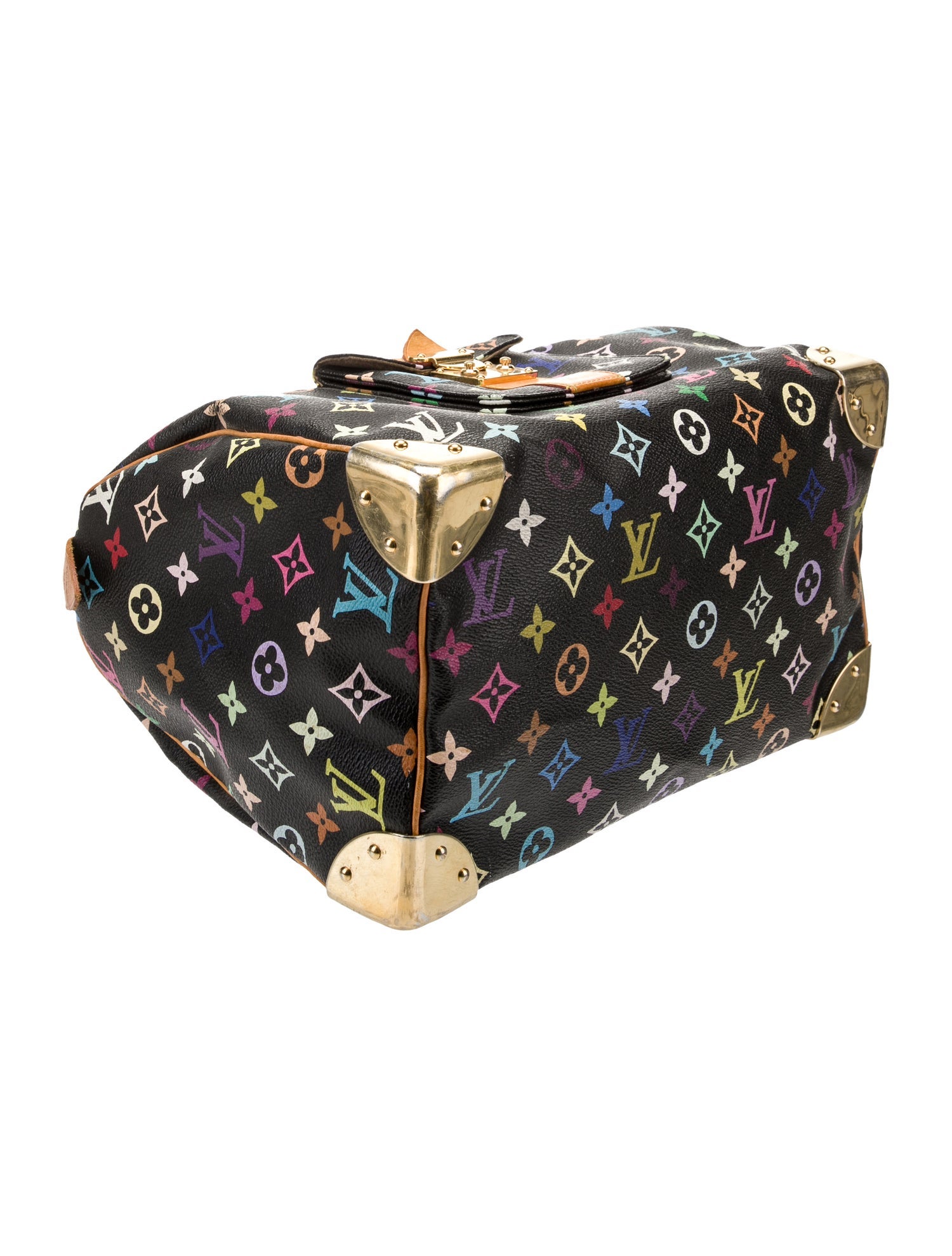 Louis Vuitton Monogram Multicolore Speedy 30 - Black Handle Bags ...