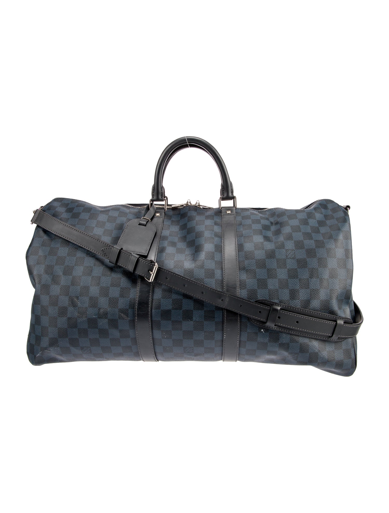 Louis Vuitton Damier Graphite Keepall Bandoulière 50 - Weekenders, Bags | The RealReal