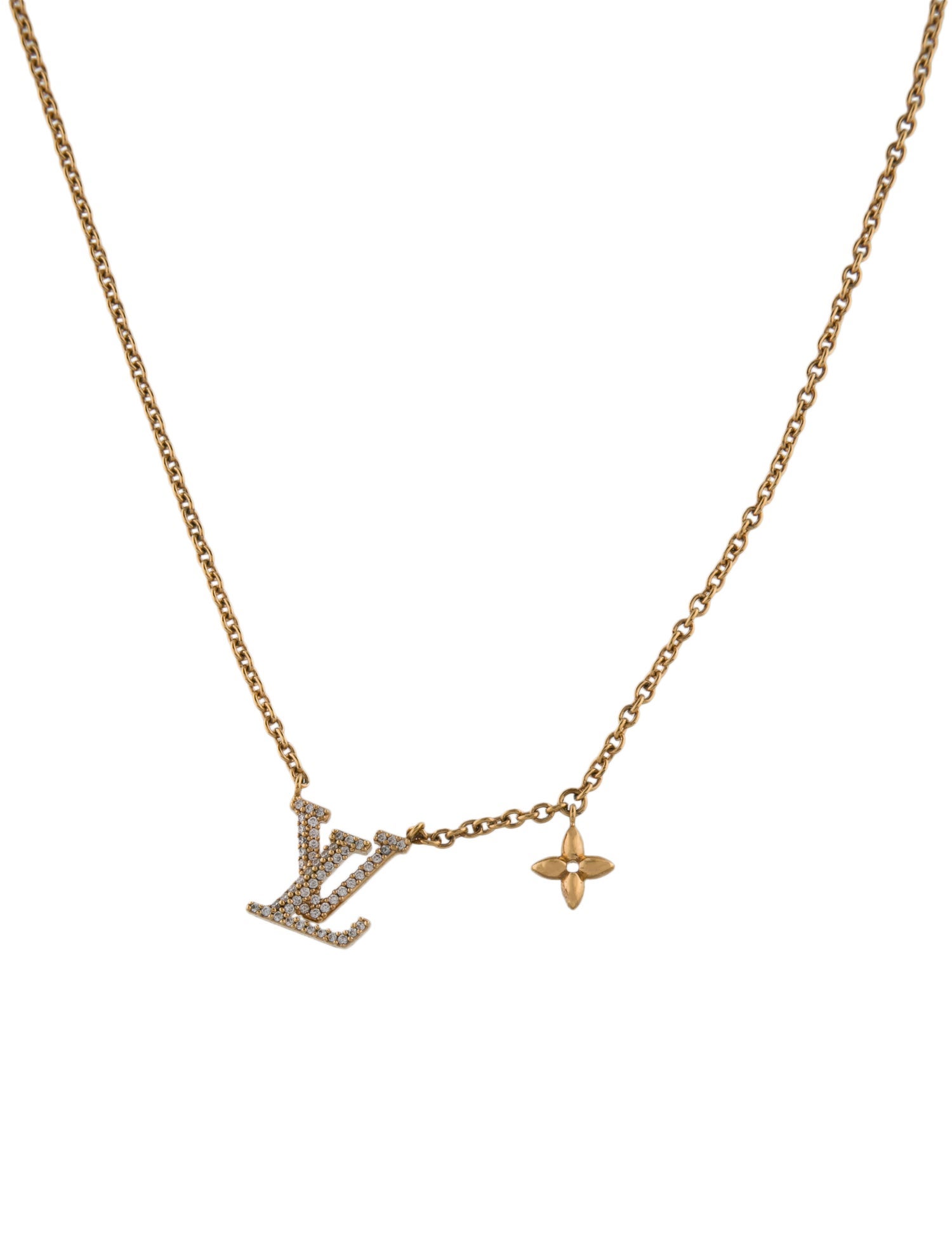 Louis Vuitton LV Iconic Crystal Pendant Necklace - Pendant Necklace ...
