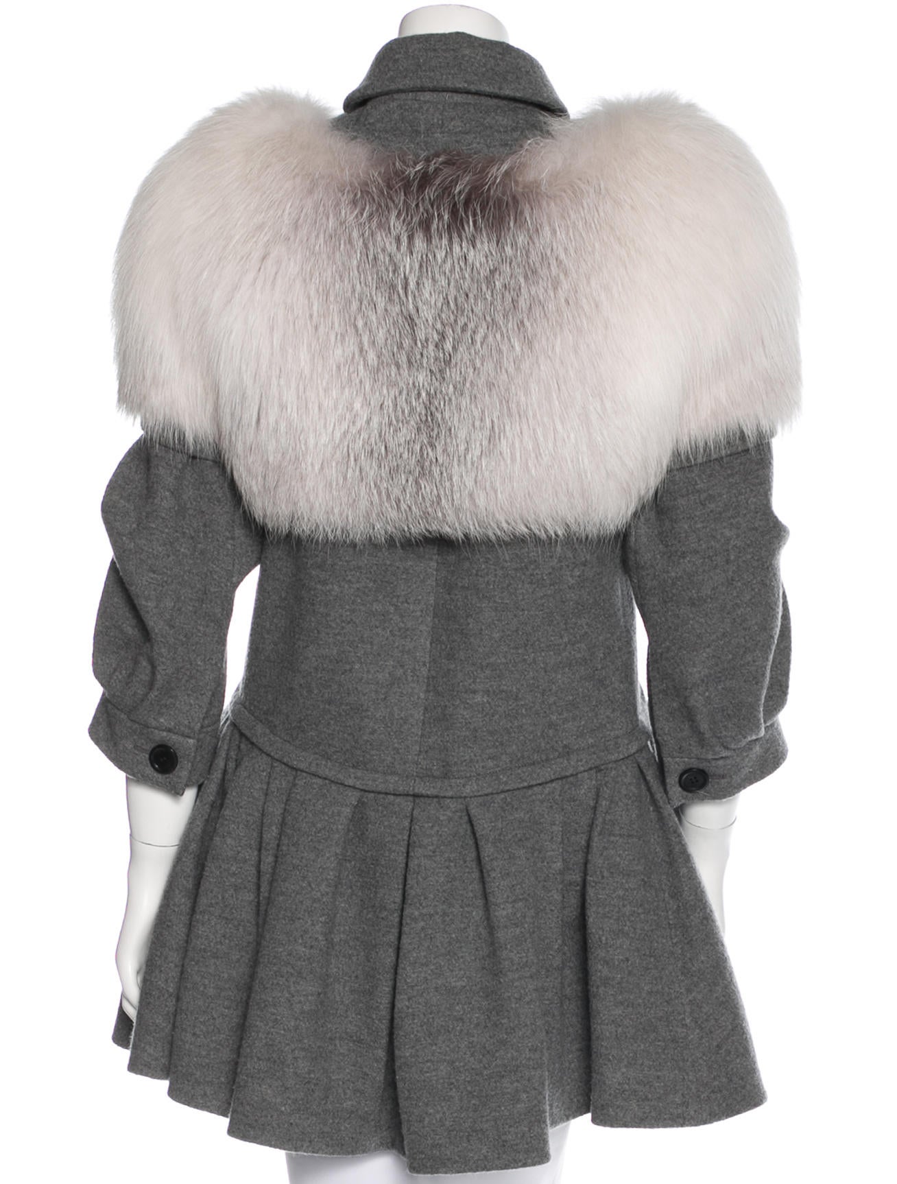 Louis Vuitton Fox Fur Jacket | semashow.com