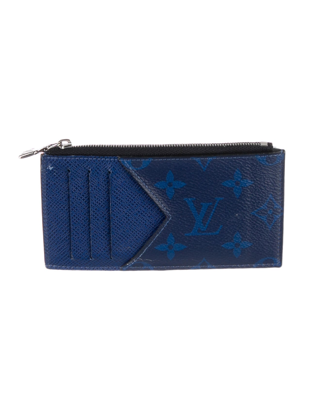 Louis Vuitton LV Monogram Coated Canvas Wallet - Blue Wallets ...