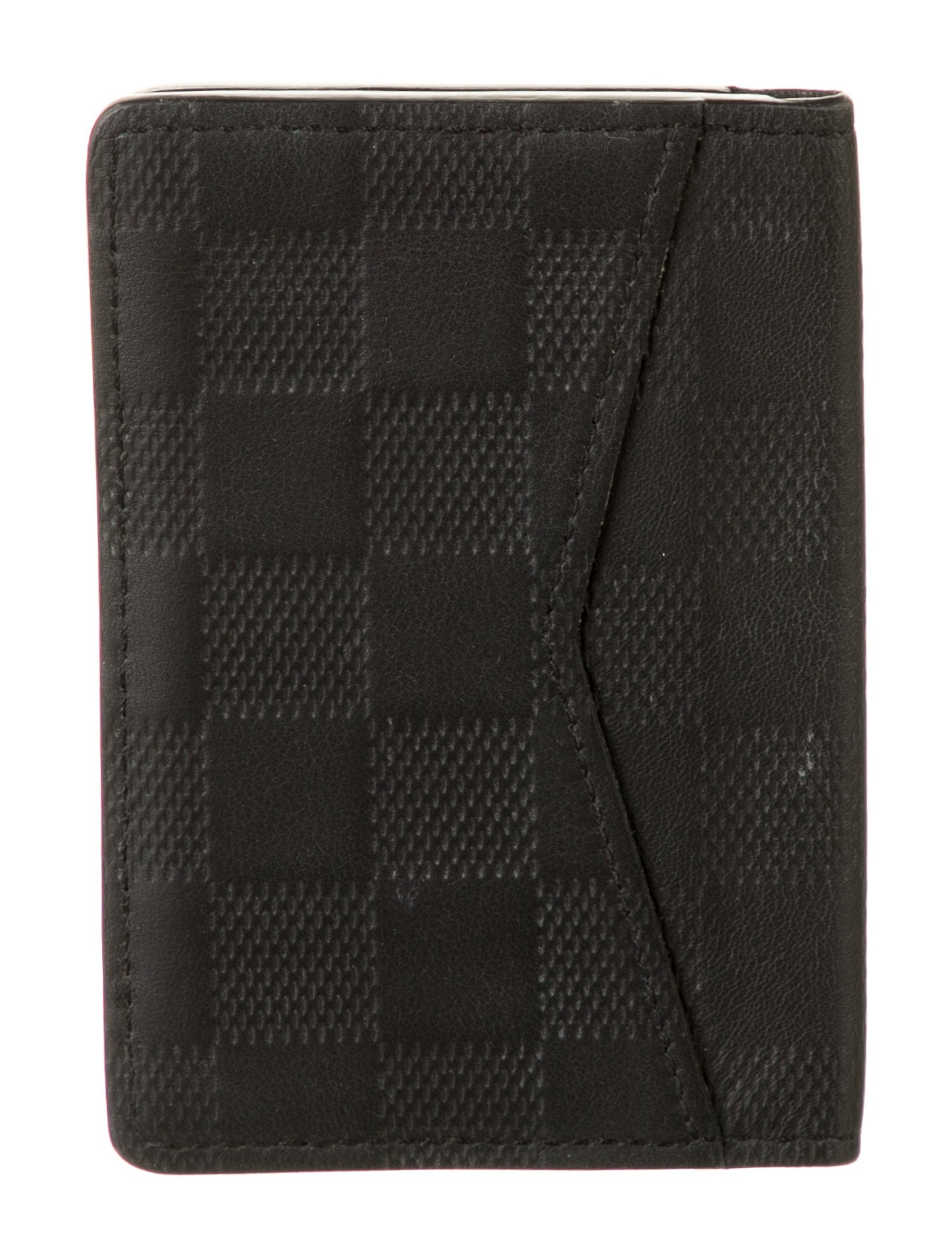 Louis Vuitton Damier Infini Leather Bifold Wallet w/ Tags - Black ...