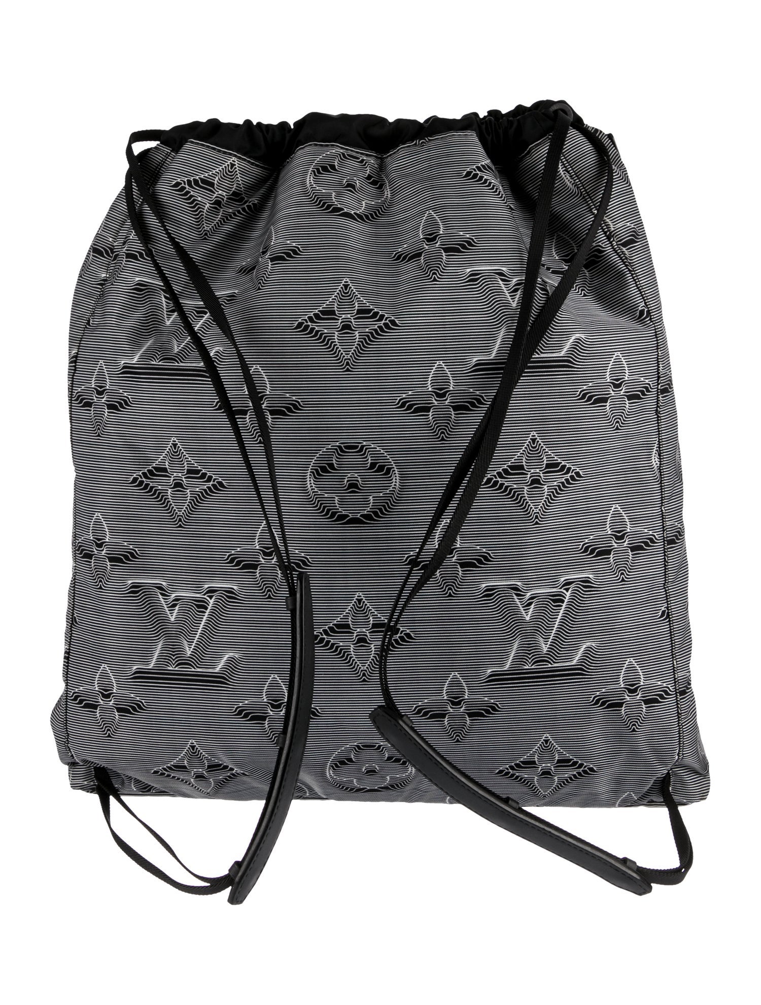 Louis Vuitton Monogram 3D 2054 Drawstring Backpack - White Backpacks ...