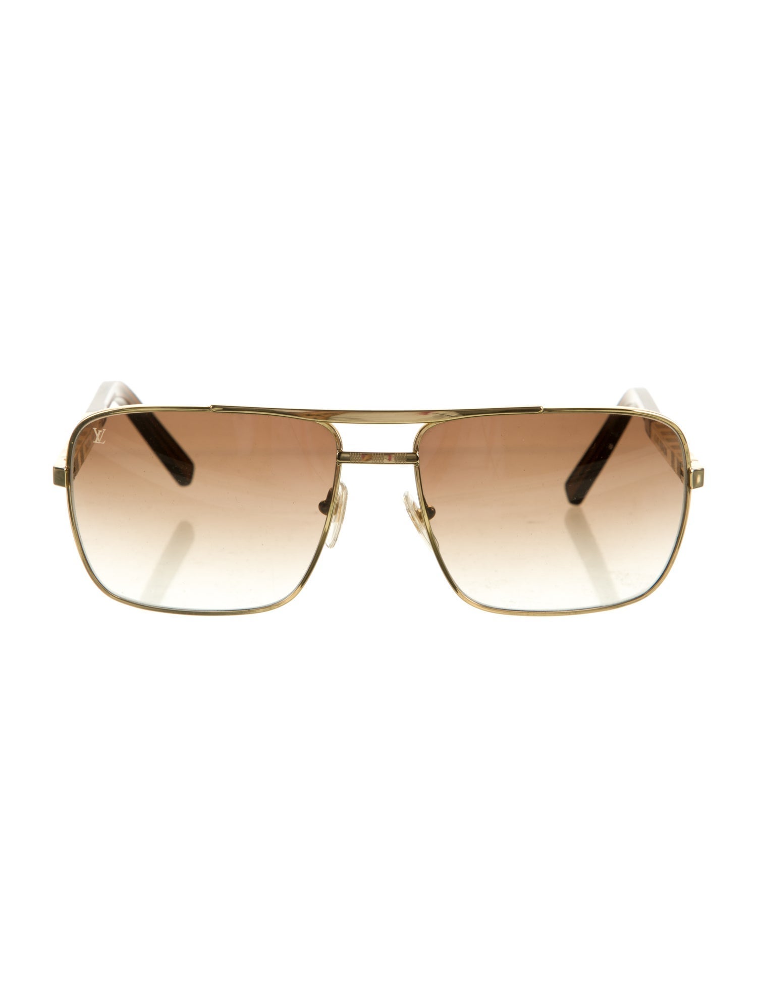 Louis Vuitton 2018 Aviator Sunglasses - Gold Sunglasses, Accessories ...