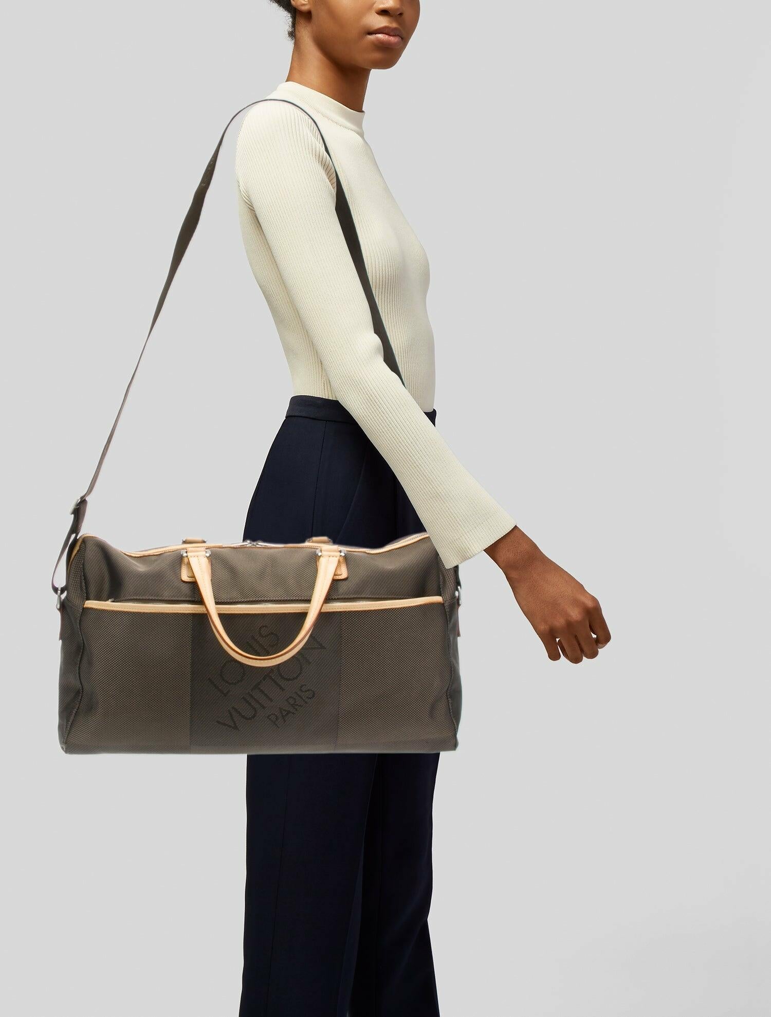 Louis Vuitton Damier Geant Albatros Duffle Bag - Black Weekenders, Bags ...