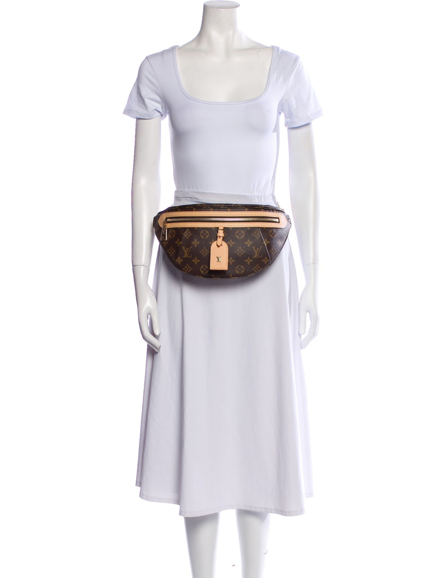 Louis Vuitton Monogram High Rise Bumbag - Brown Waist Bags, Handbags ...