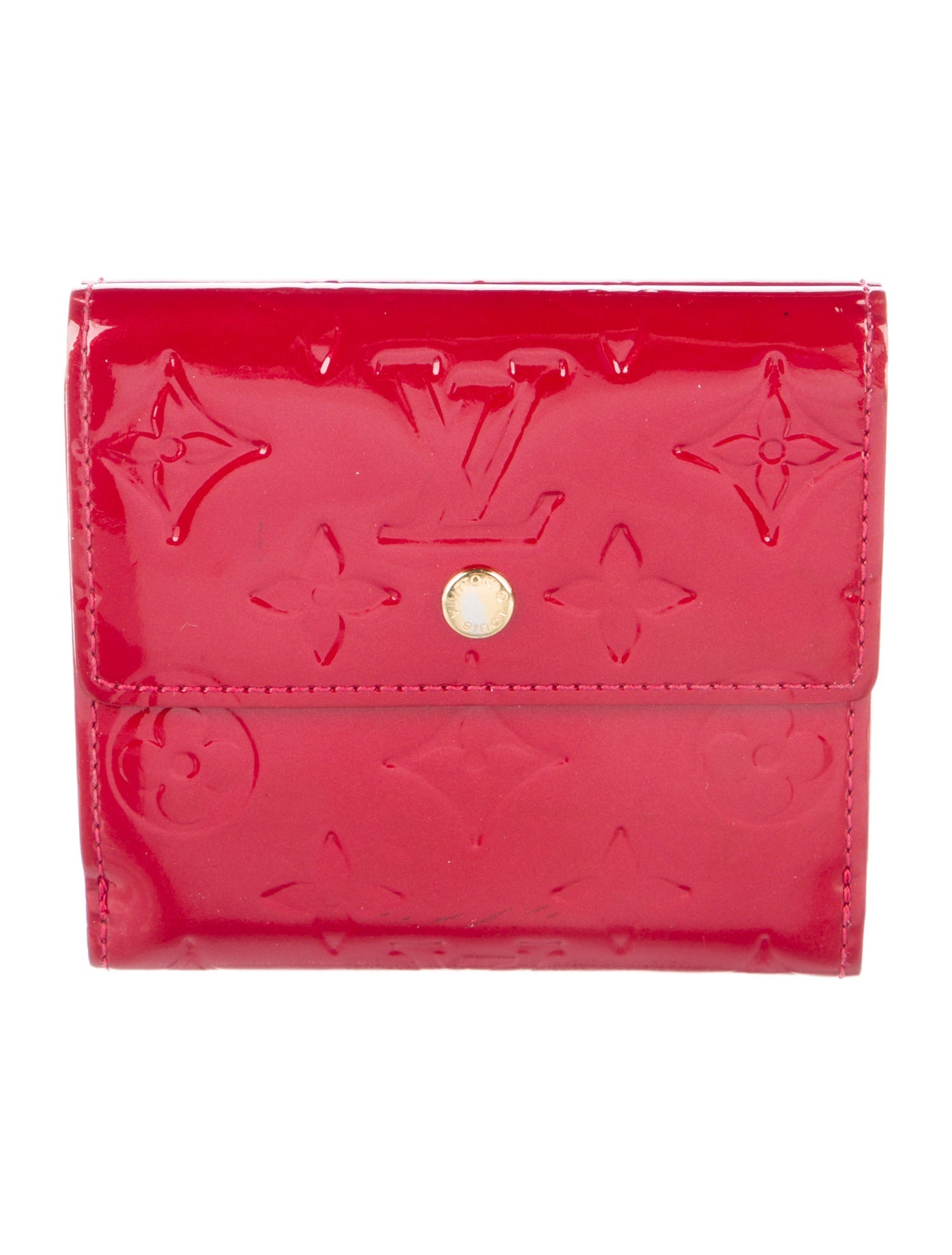 Louis Vuitton Vintage 2008 Elise Wallet - Red Wallets, Accessories ...