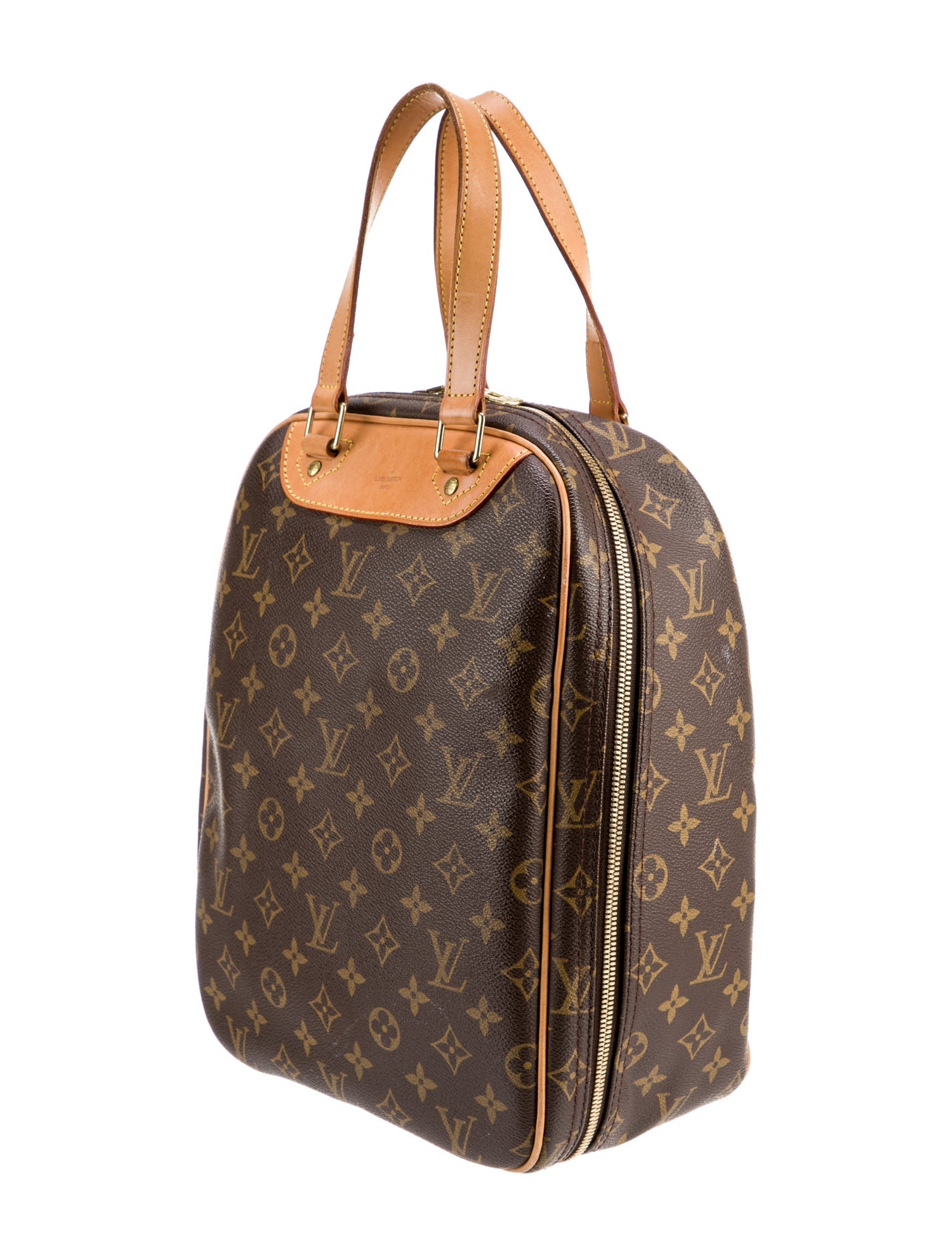Louis Vuitton LV Monogram Bôite Chapeaux 50 Vintage - Brown Luggage and ...