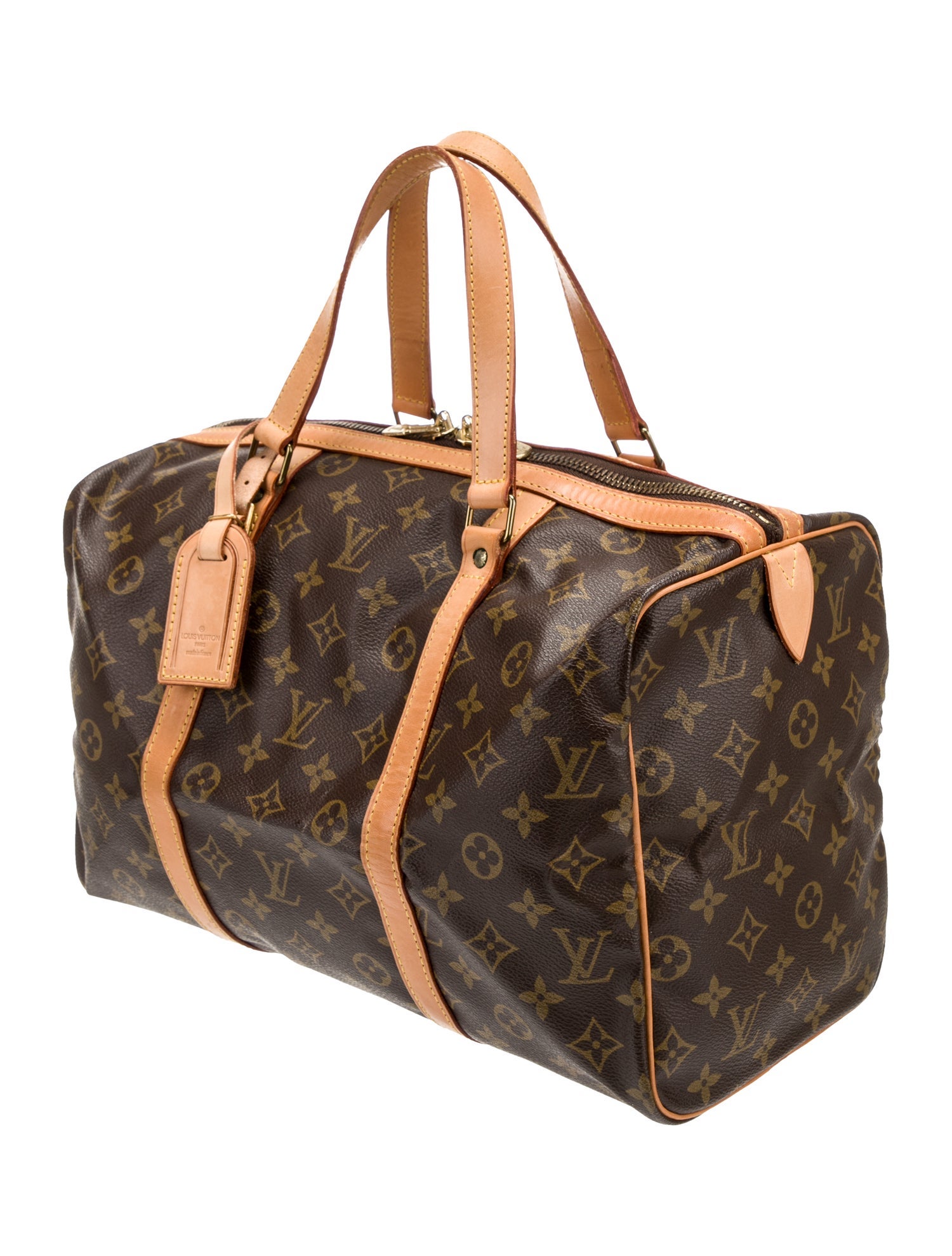 Louis Vuitton Monogram Sac Souple 35 - Brown Luggage and Travel ...
