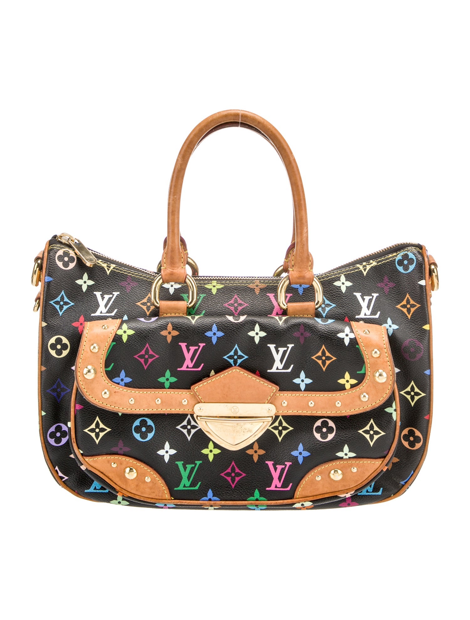 Louis Vuitton Monogram Multicolore Rita - Black Handle Bags, Handbags ...