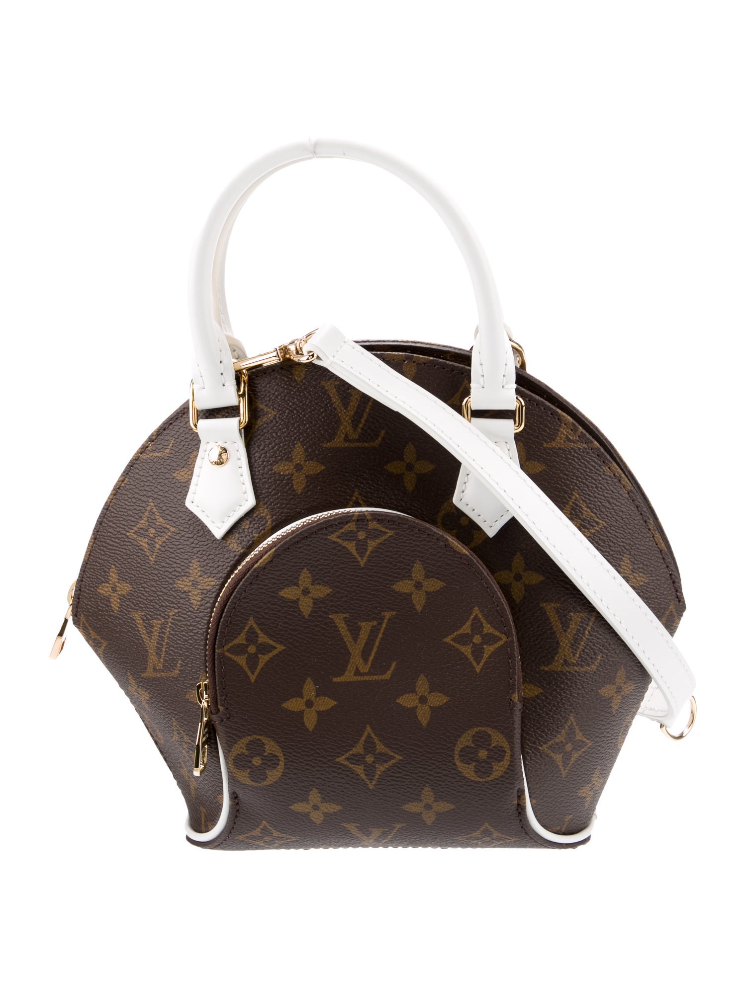 Louis Vuitton LV Match Monogram Ellipse BB w/Tags - Brown Handle Bags ...