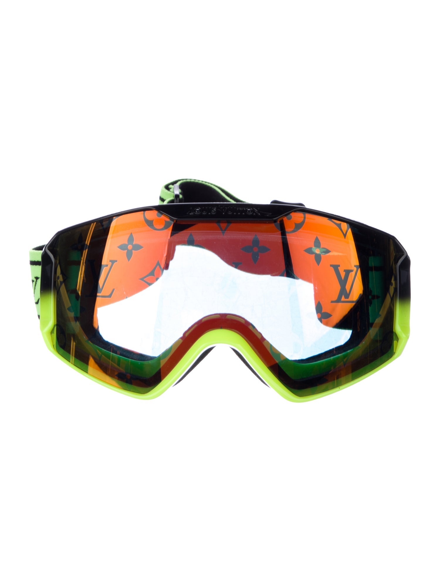 Louis Vuitton Louis Vuitton Vuitton LV Monogram Ski Mask - Yellow Snow ...