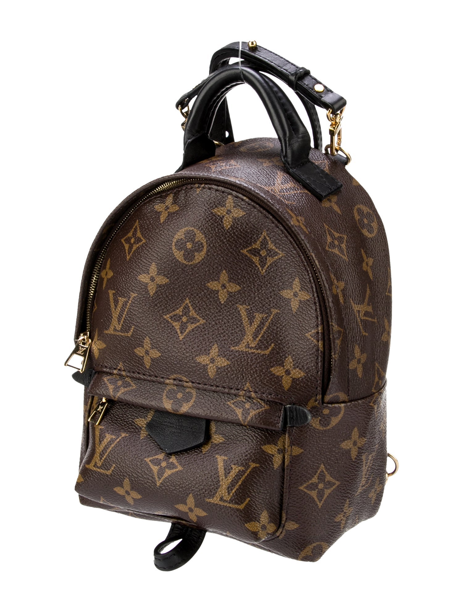 Louis Vuitton Monogram Mini Palm Springs - Brown Backpacks, Handbags ...