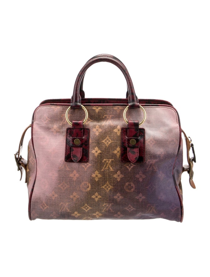 Louis Vuitton x Richard Prince Monogram Graduate Jokes Bag - Purple ...
