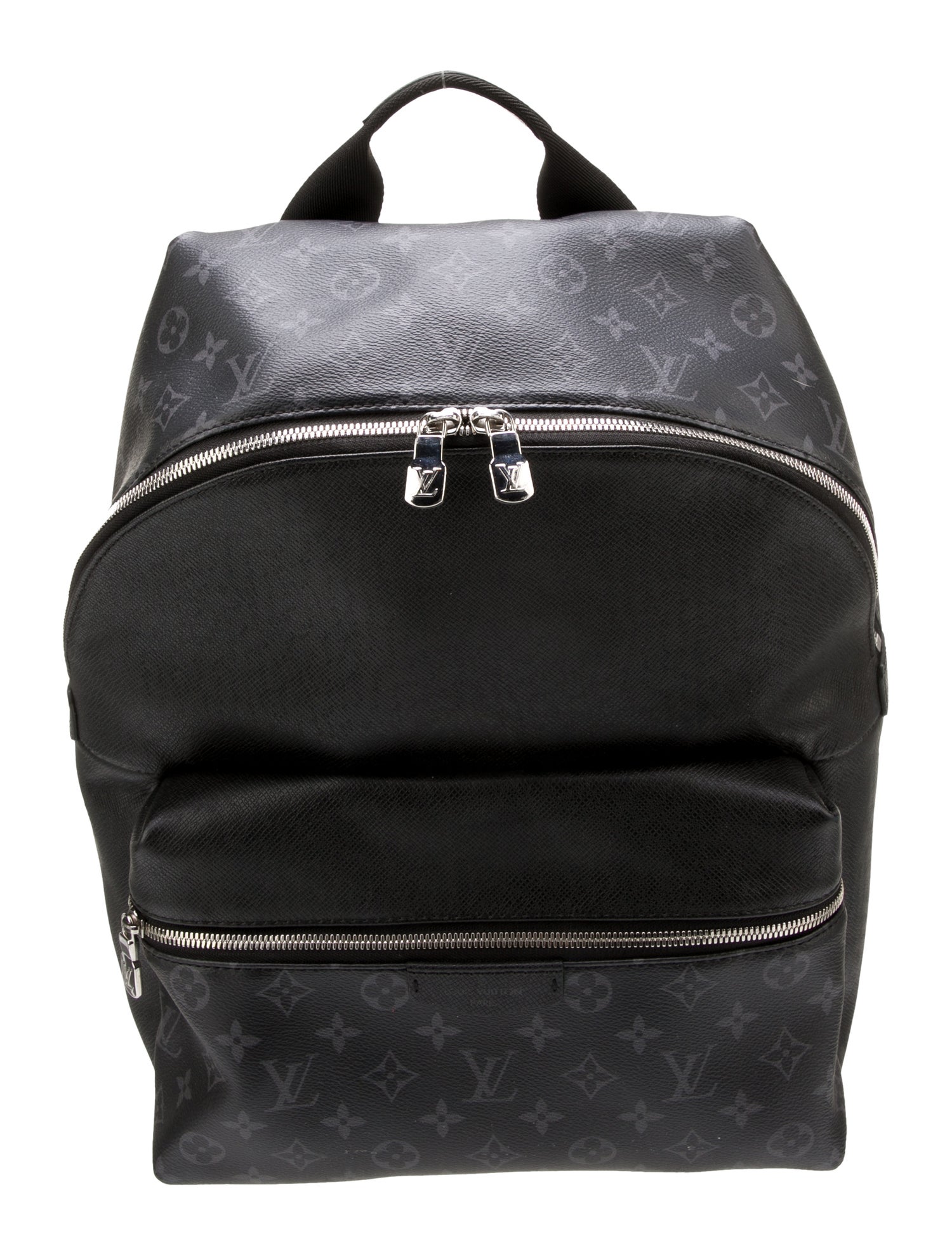 Louis Vuitton Monogram Eclipse Taiga Discovery Backpack PM - Black ...