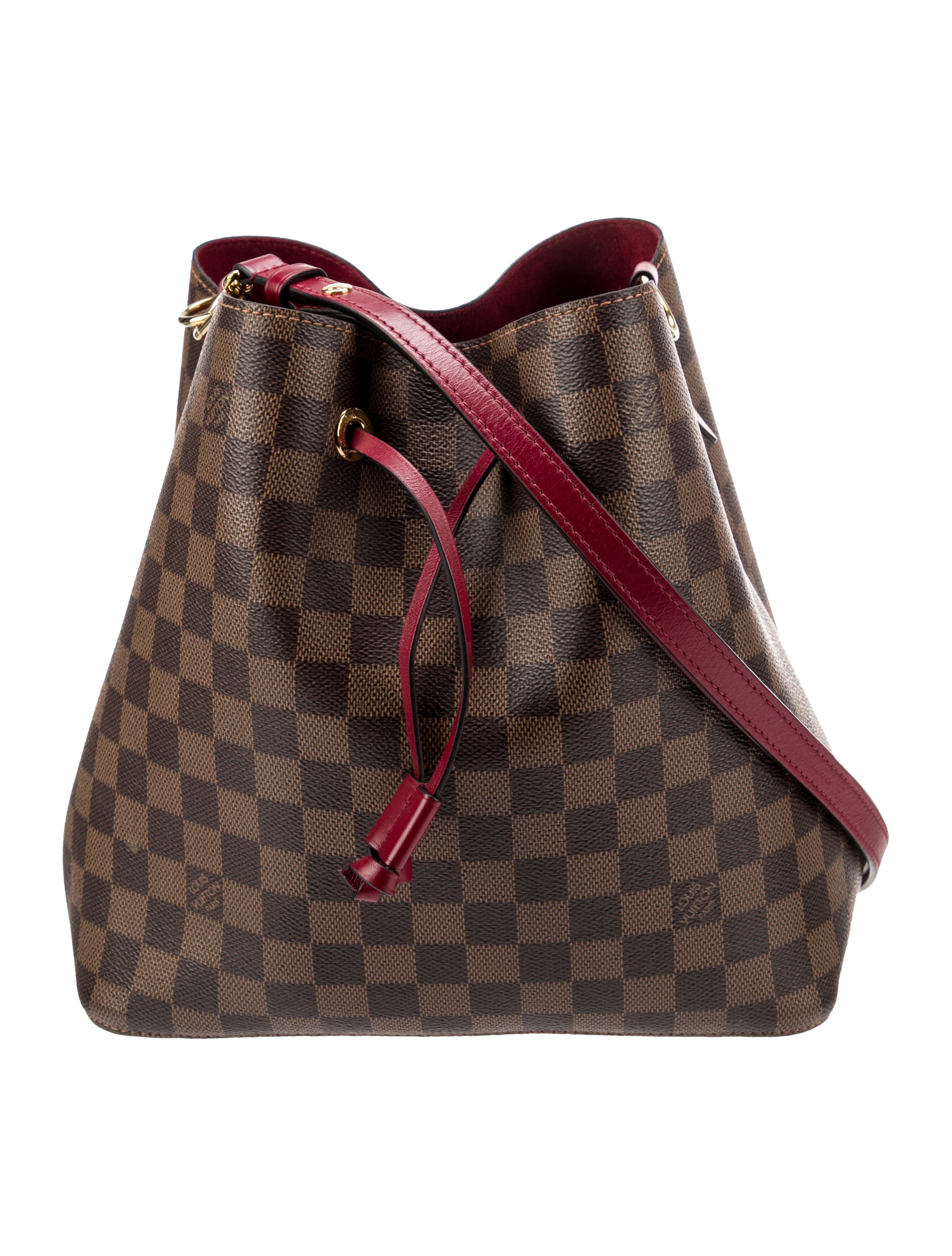 Louis Vuitton Damier Ebene Neonoe MM - Bucket Bags, Handbags | The RealReal