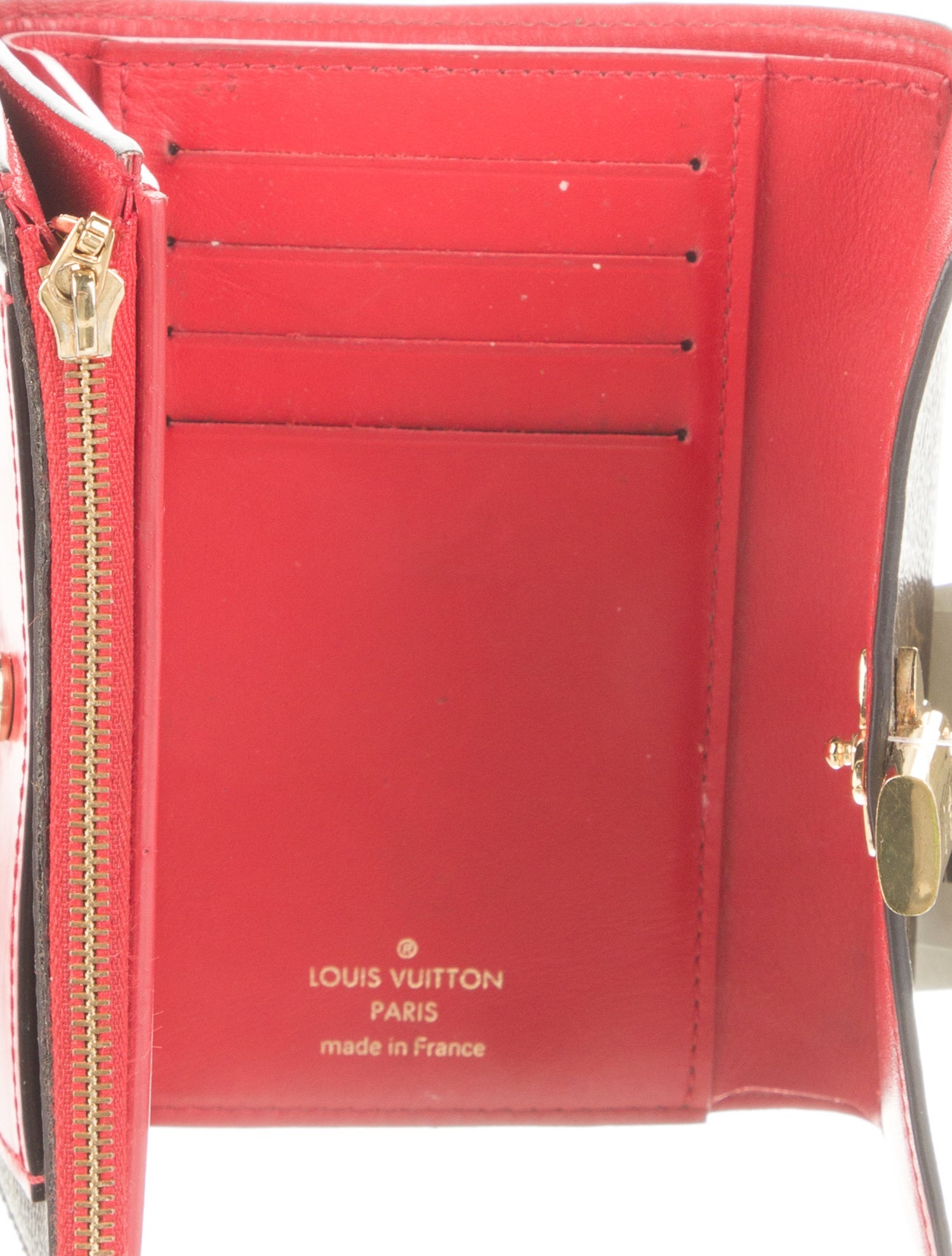 Louis Vuitton 2018 LV Monogram Flower Lock Wallet - Brown Wallets ...