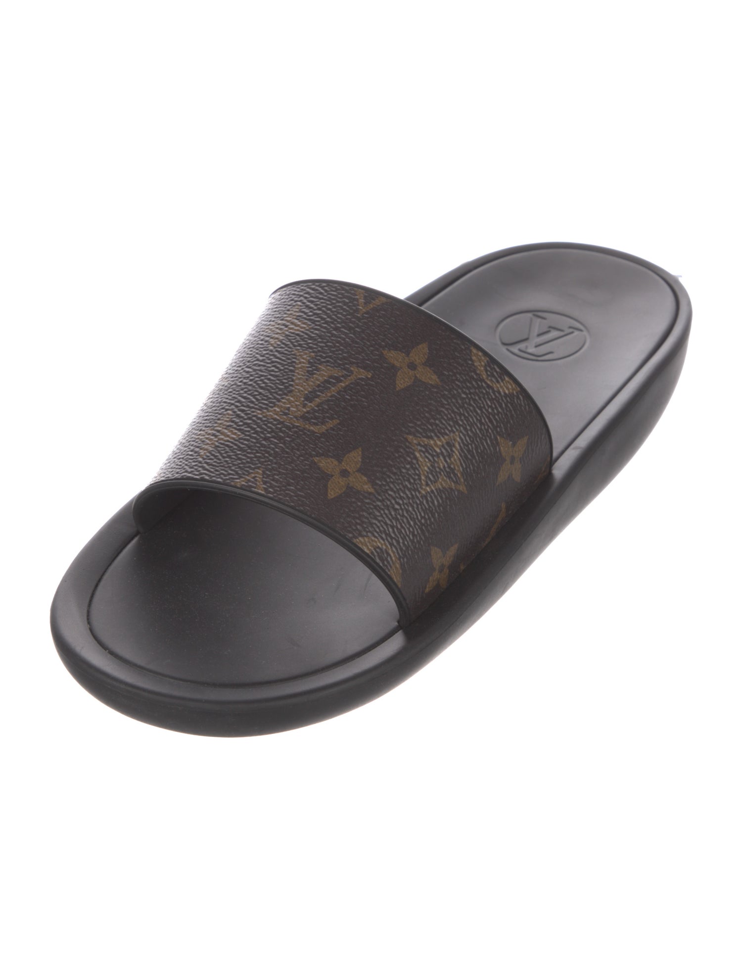 Louis Vuitton LV Monogram Slides - Brown Sandals, Shoes - LOU892630 ...