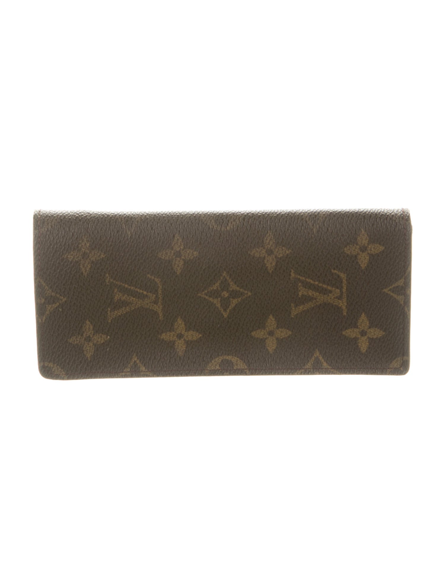 Louis Vuitton Monogram Etui a Lunettes Simple Eyeglass Case - Brown ...