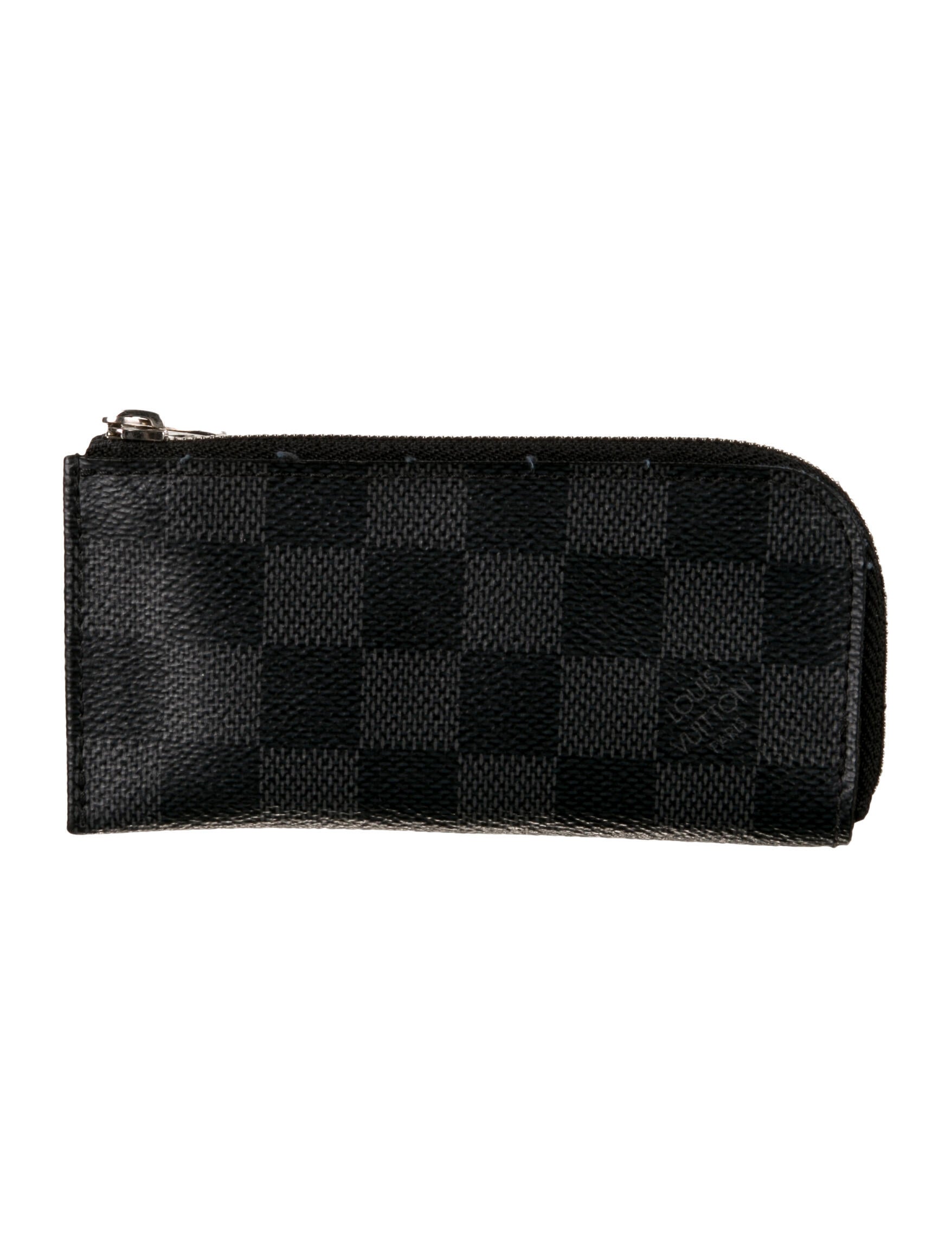 Louis Vuitton Damier Graphite Pattern Coated Canvas Multiple Wallet ...