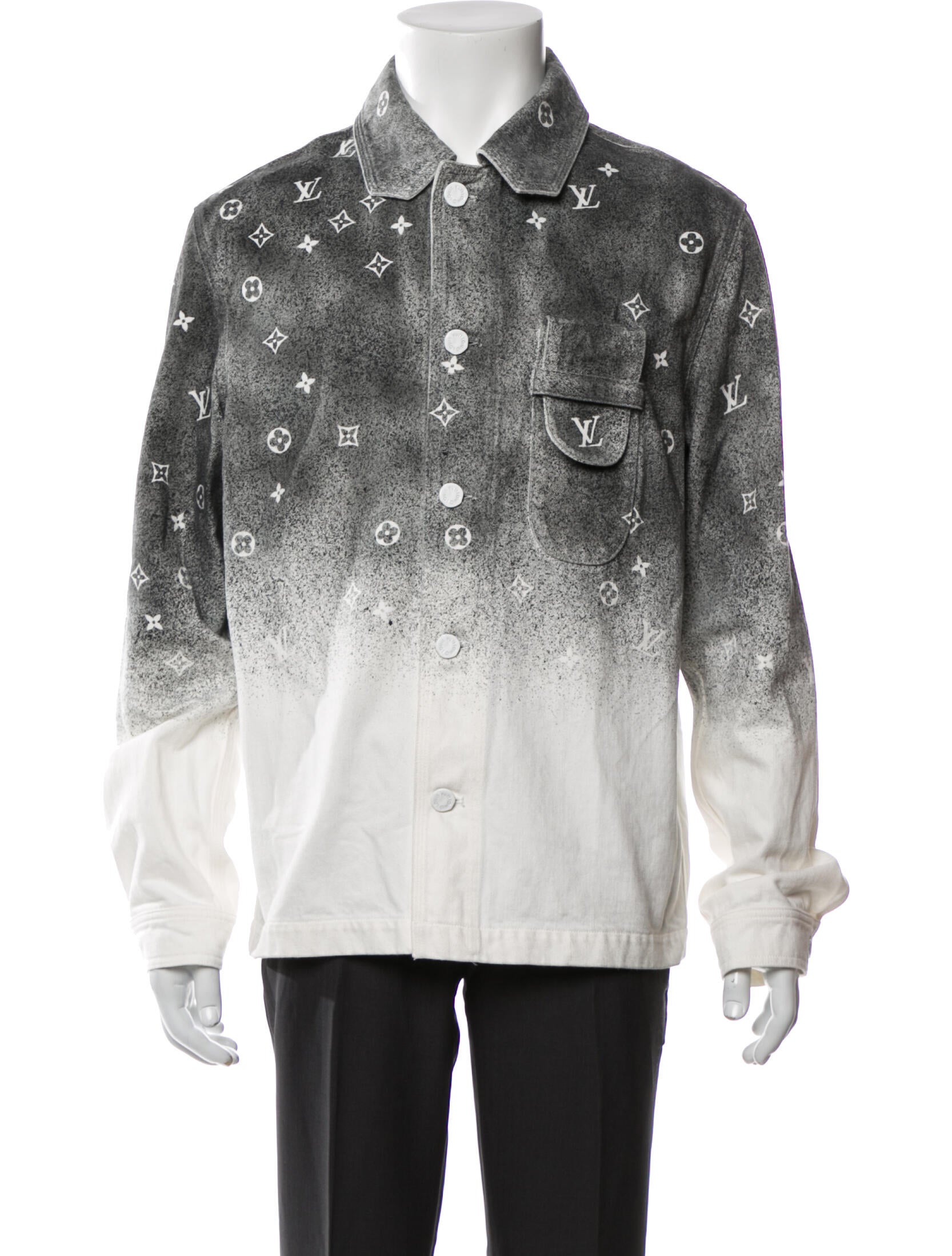 Louis Vuitton 2021 LV Monogram Jacket - Grey Outerwear, Clothing ...