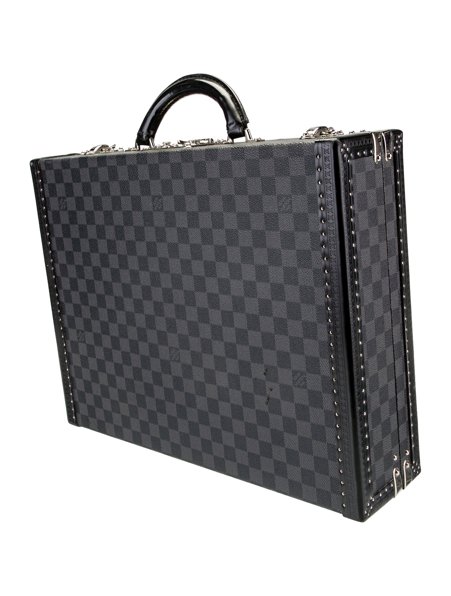 Louis Vuitton Taiga Président Briefcase - Green Briefcases, Bags ...