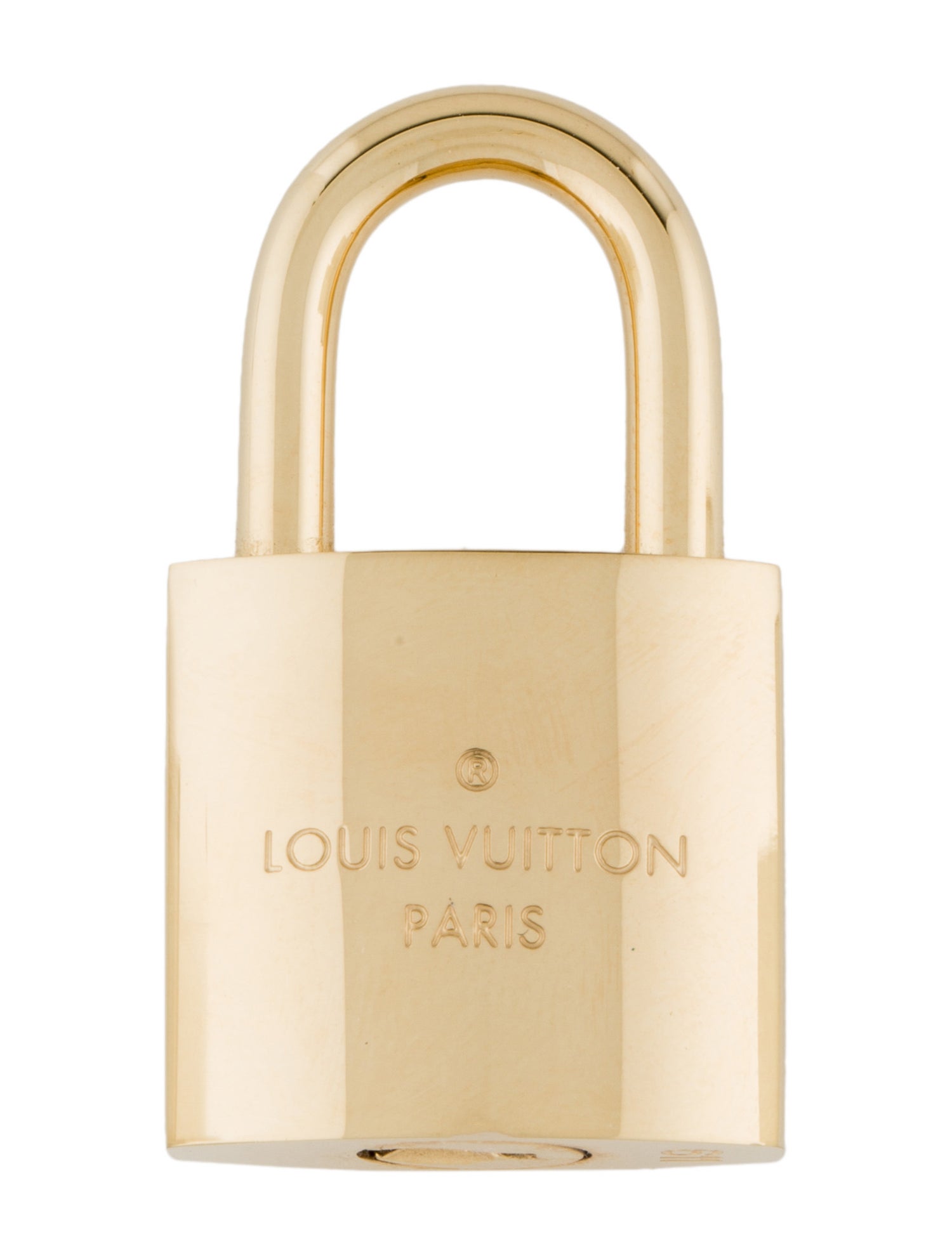 Louis Vuitton Brass Lock - Gold Keychains, Accessories - LOU895589 ...