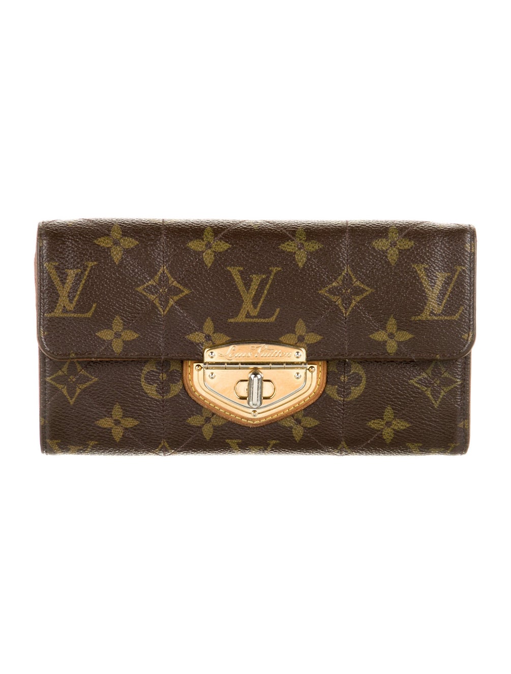 Louis Vuitton Monogram Pattern Coated Canvas Etoile Sarah Wallet ...