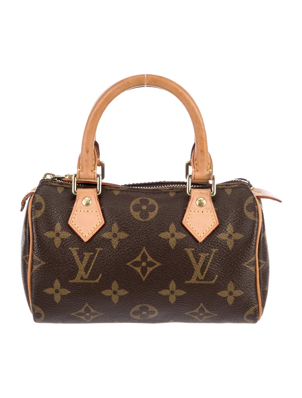 Louis Vuitton Monogram Nano Speedy - Brown Mini Bags, Handbags ...