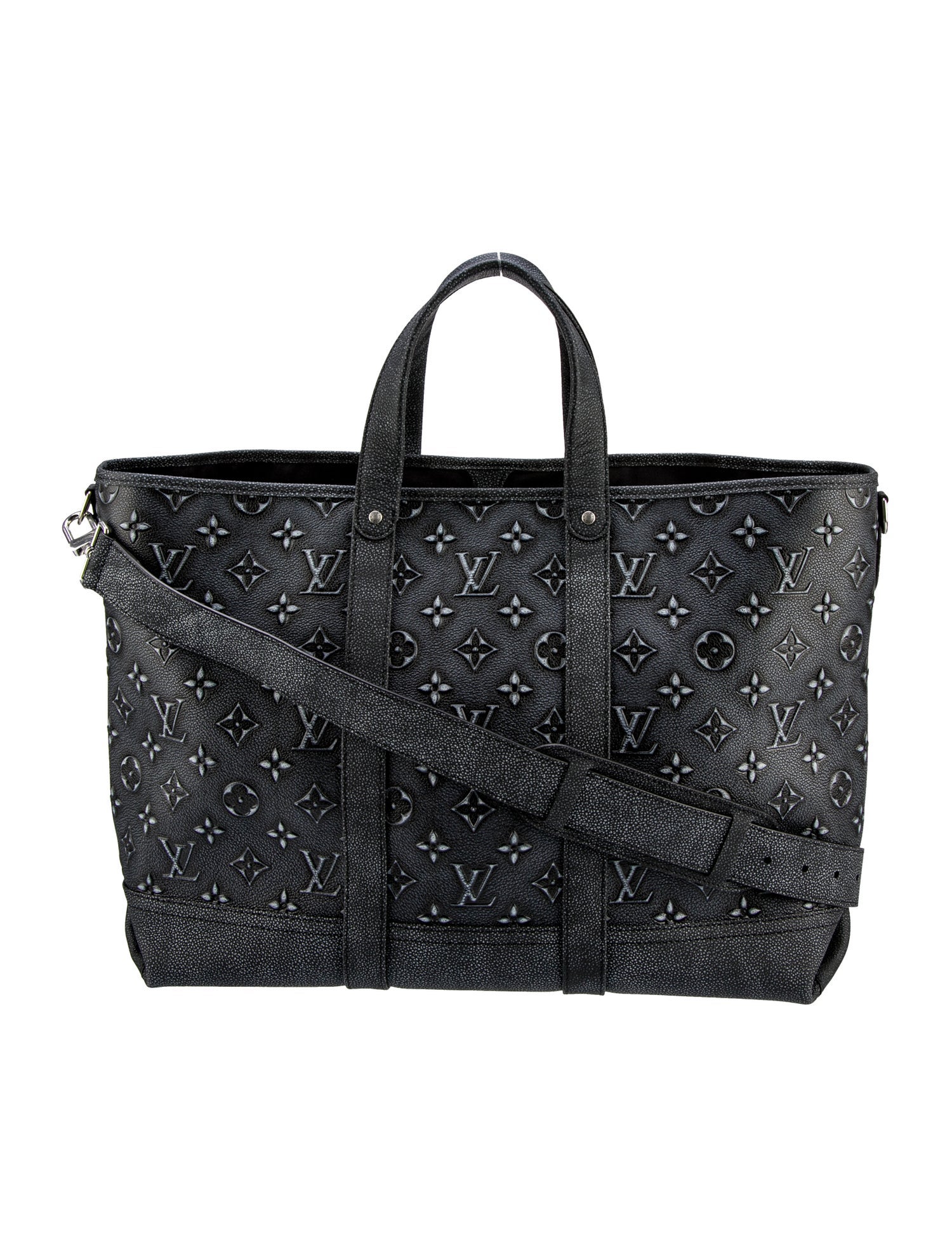 Louis Vuitton Leather Shoulder Bag - Black Totes, Bags - LOU896364 ...