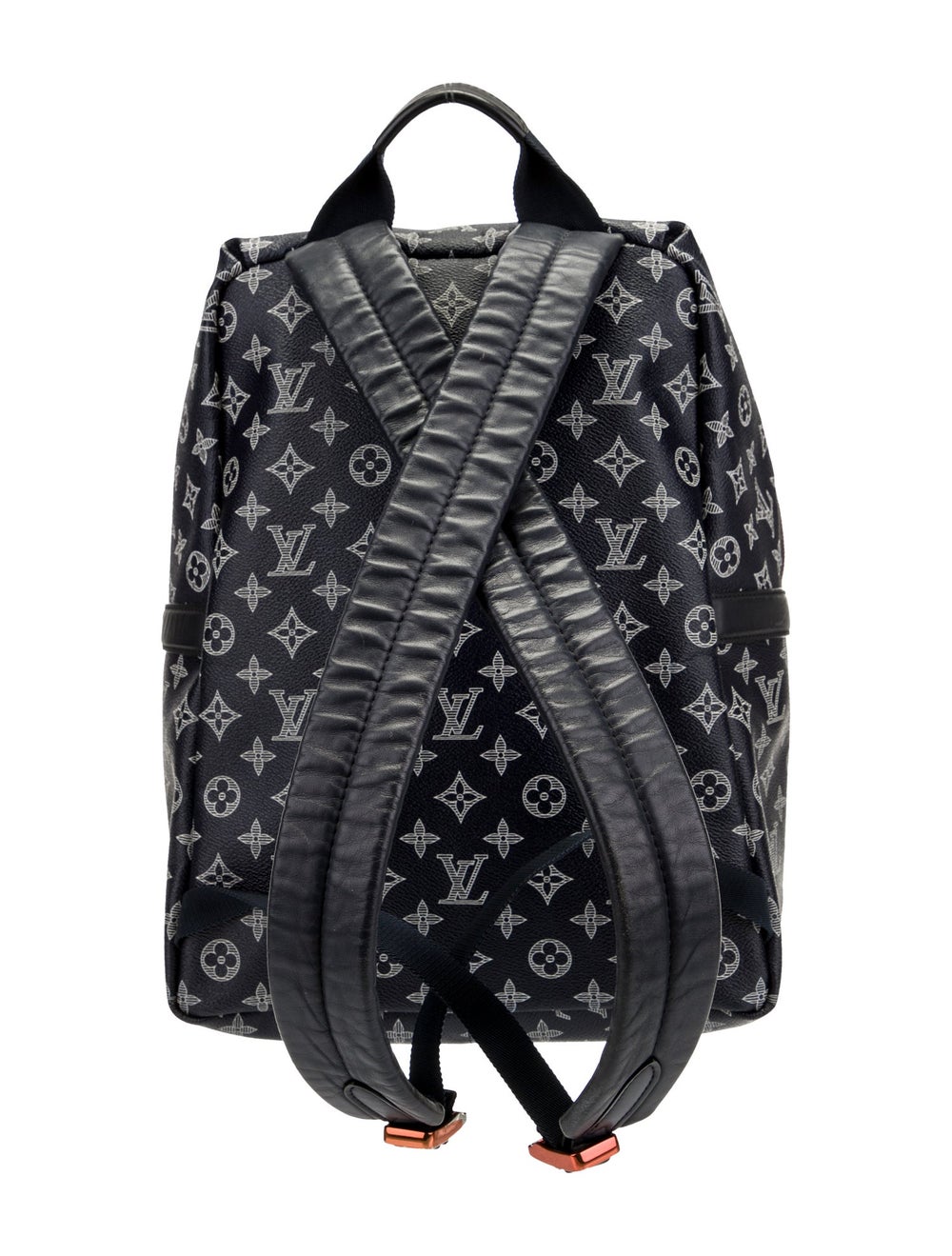 Louis Vuitton Coated Canvas LV Monogram Backpack - Blue Backpacks, Bags ...