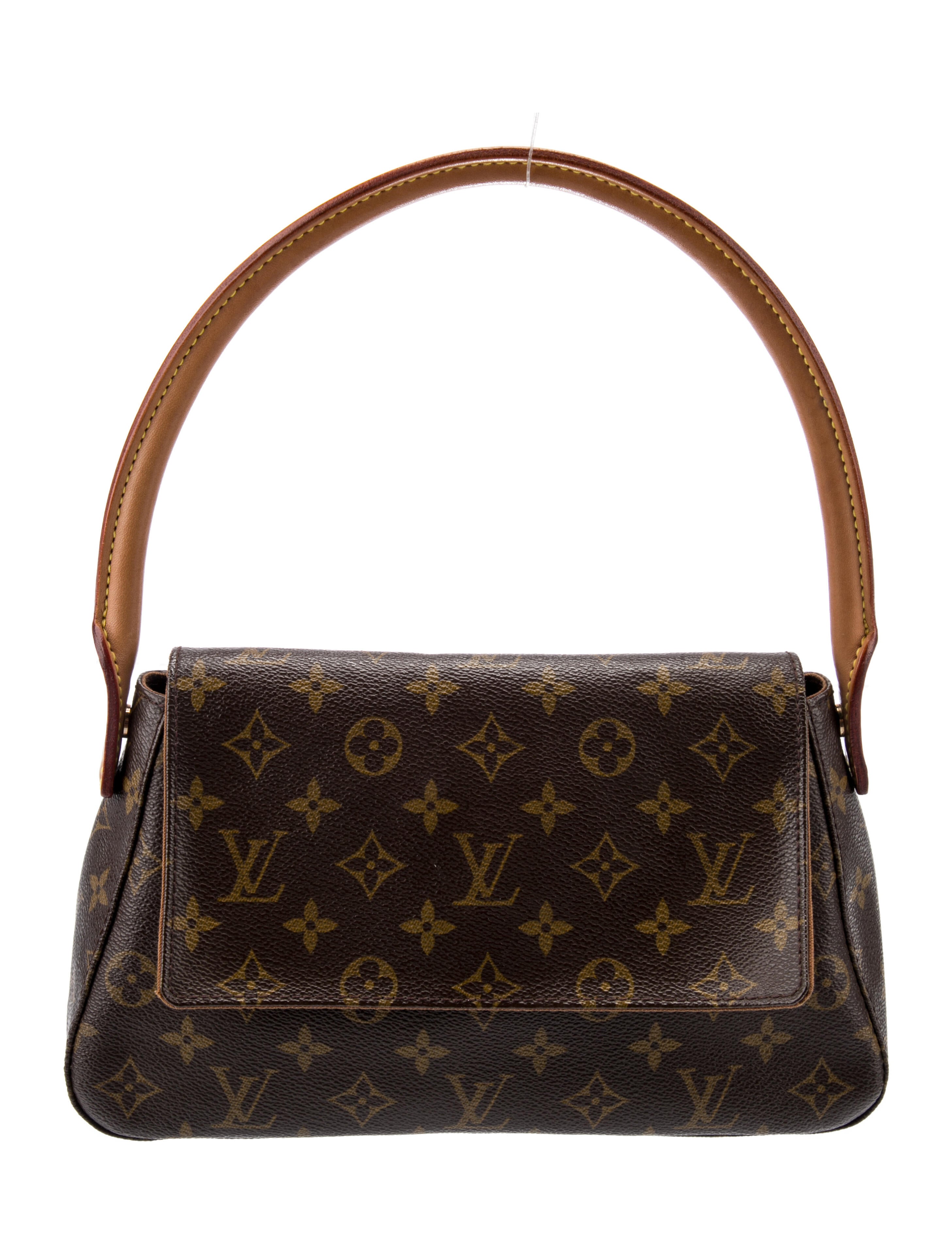 Louis Vuitton Monogram Mini Looping Shoulder Bag - Brown Shoulder Bags ...