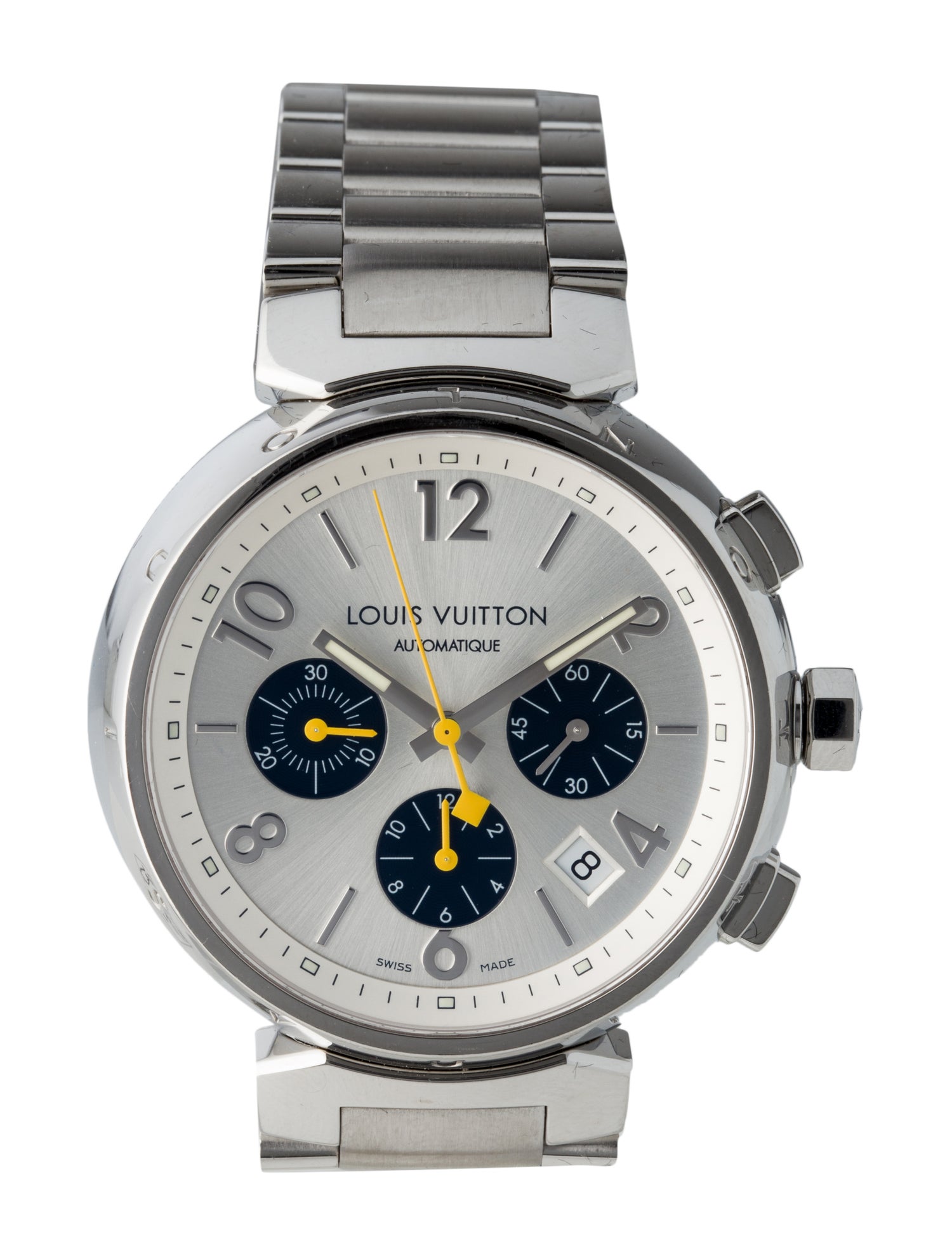 Louis Vuitton Tambour Chronograph Watch - Q112E | The RealReal