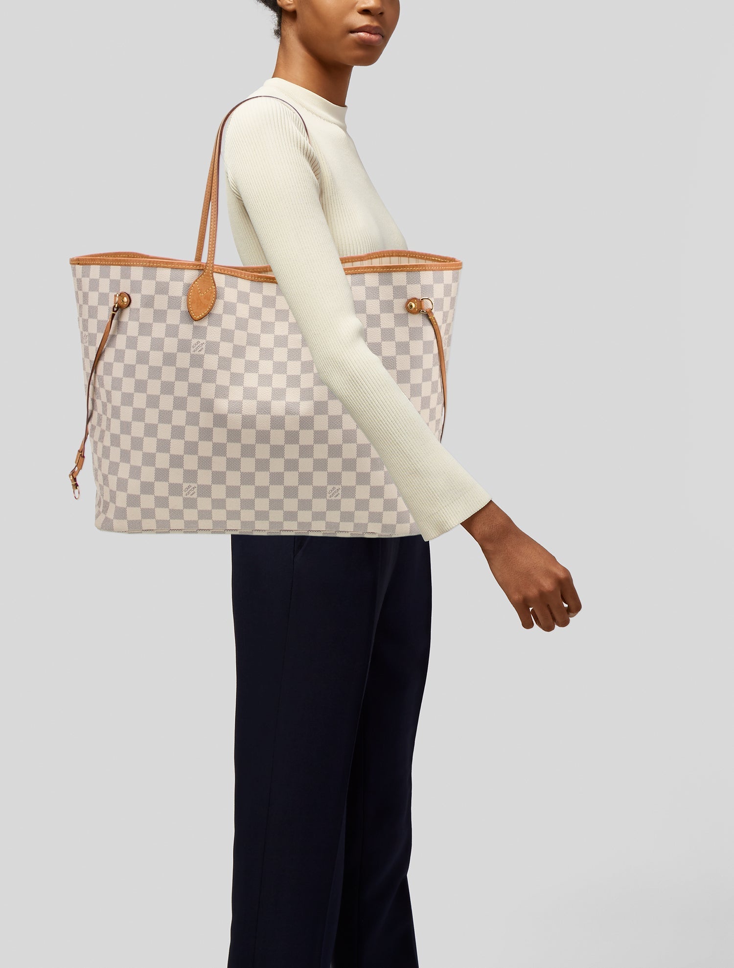 Louis Vuitton Damier Azur Neverfull PM - Neutrals Totes, Handbags ...